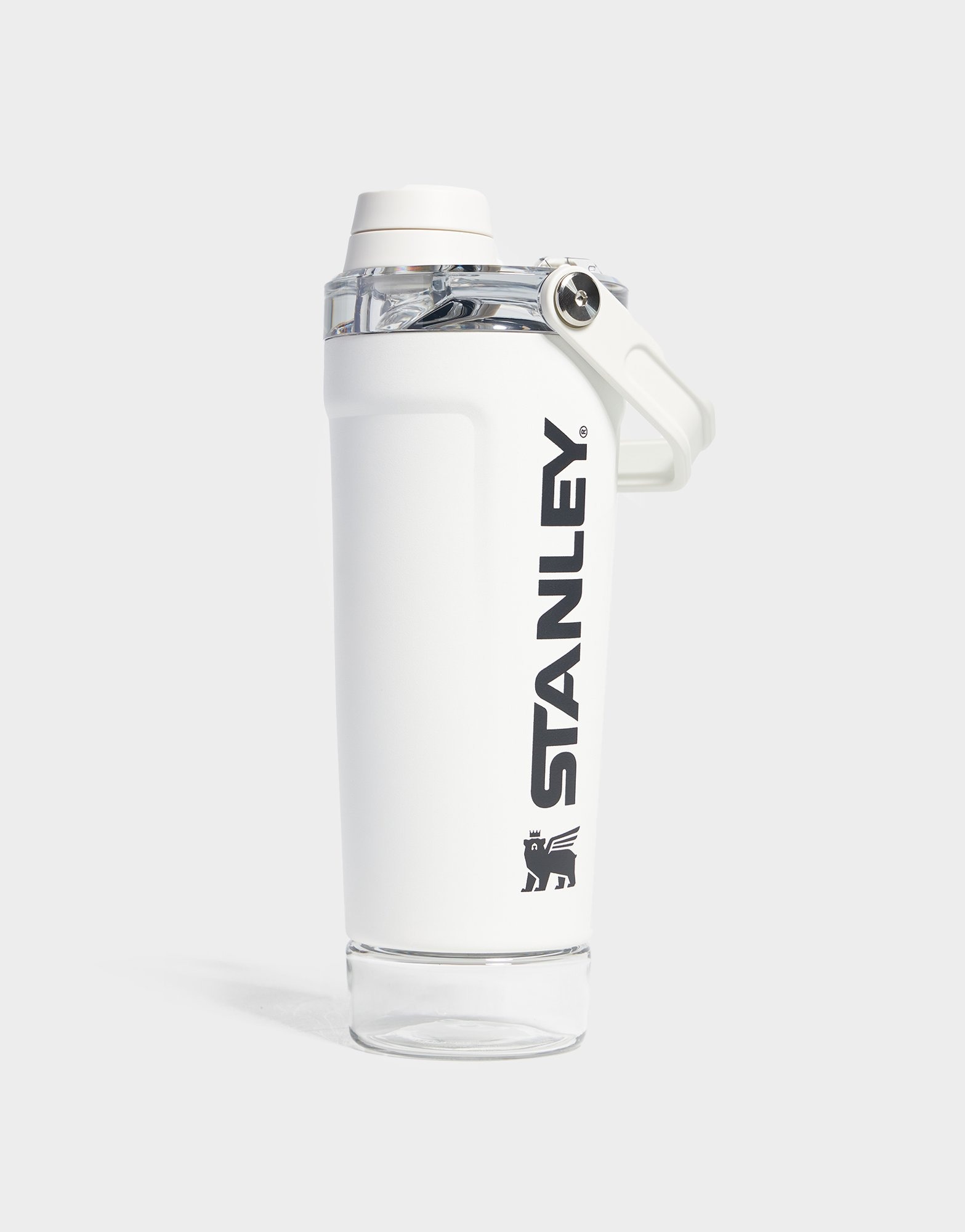White Stanley The Activate Shaker Bottle 590mL - JD Sports Australia