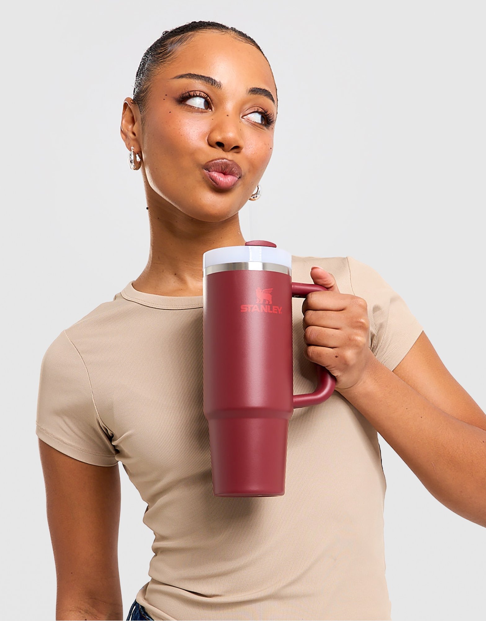 Red Stanley The Quencher H2.0 FlowState Tumbler 880mL - JD Sports Australia