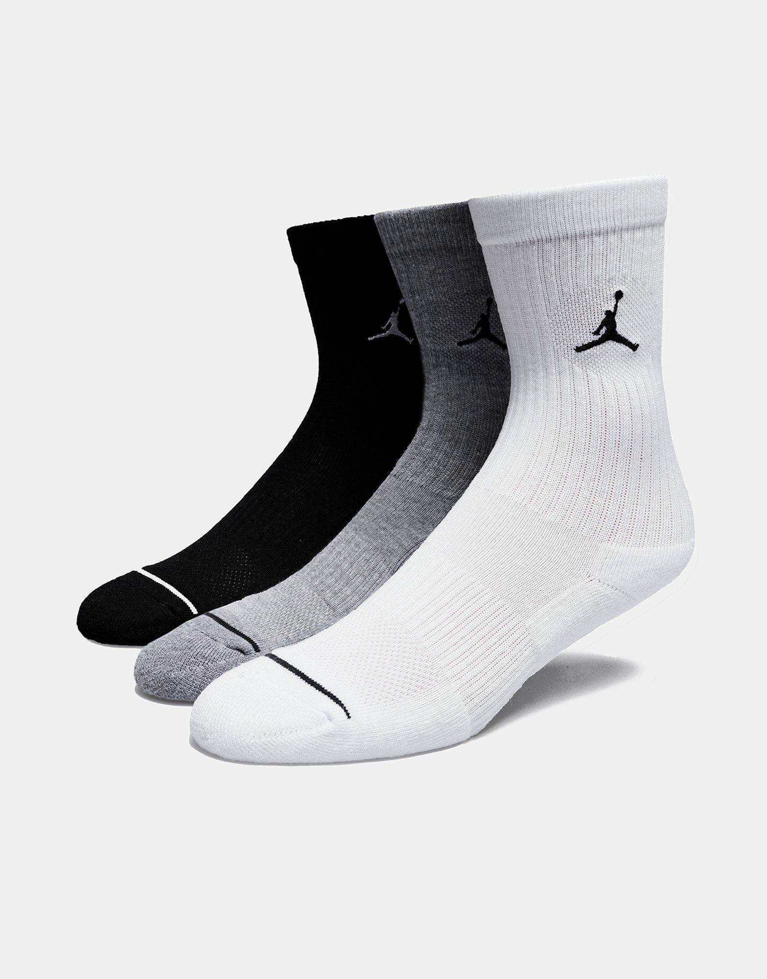 Multi Jordan Everyday Crew Socks (3 Pack) - JD Sports NZ