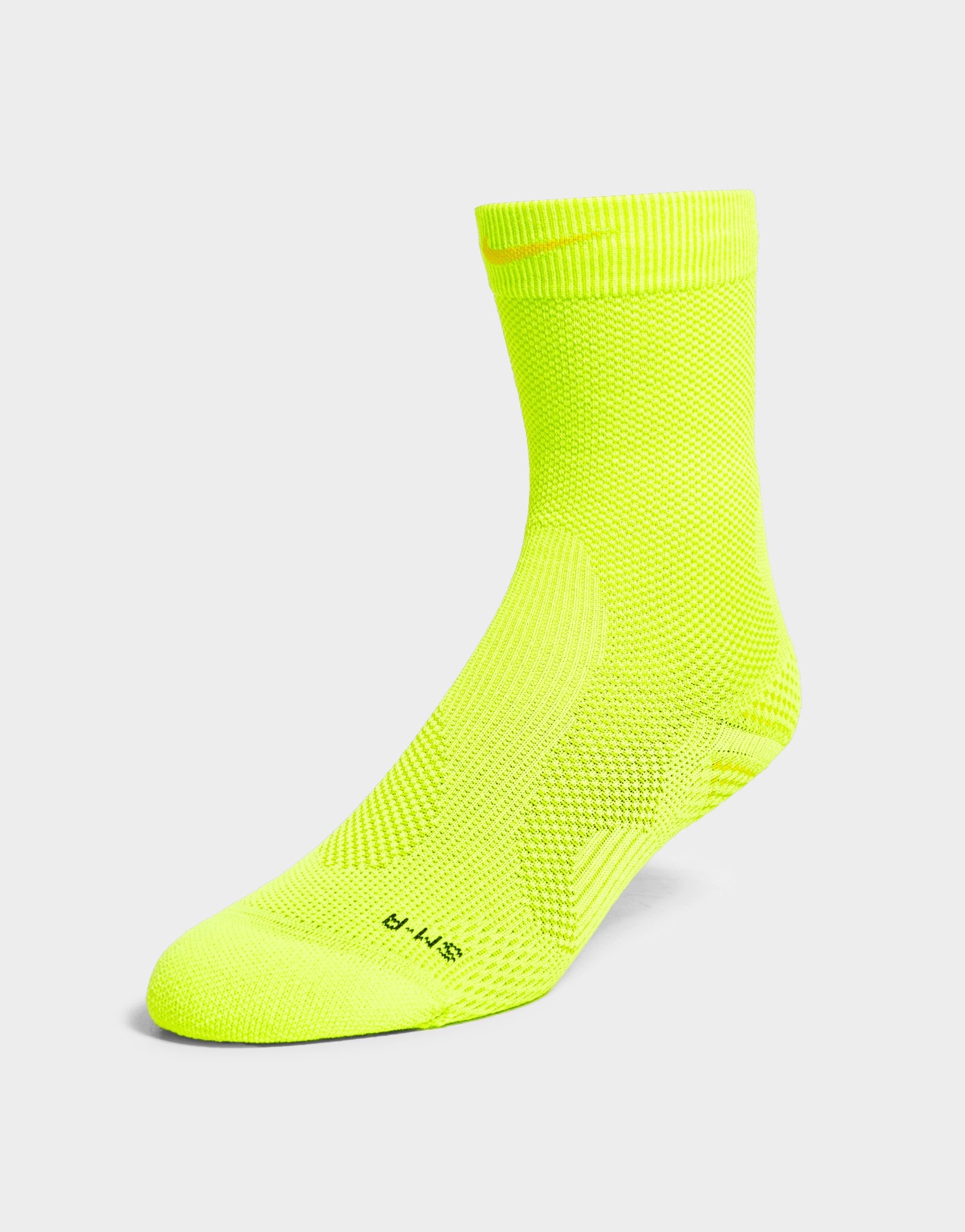 Yellow Nike Running Lightweight Micro Crew Socks (1 Pair) - JD Sports ...