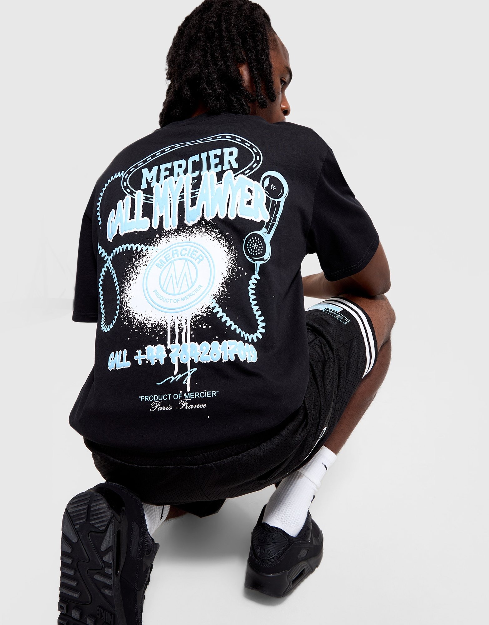 Black MERCIER T-Shirt - JD Sports Australia