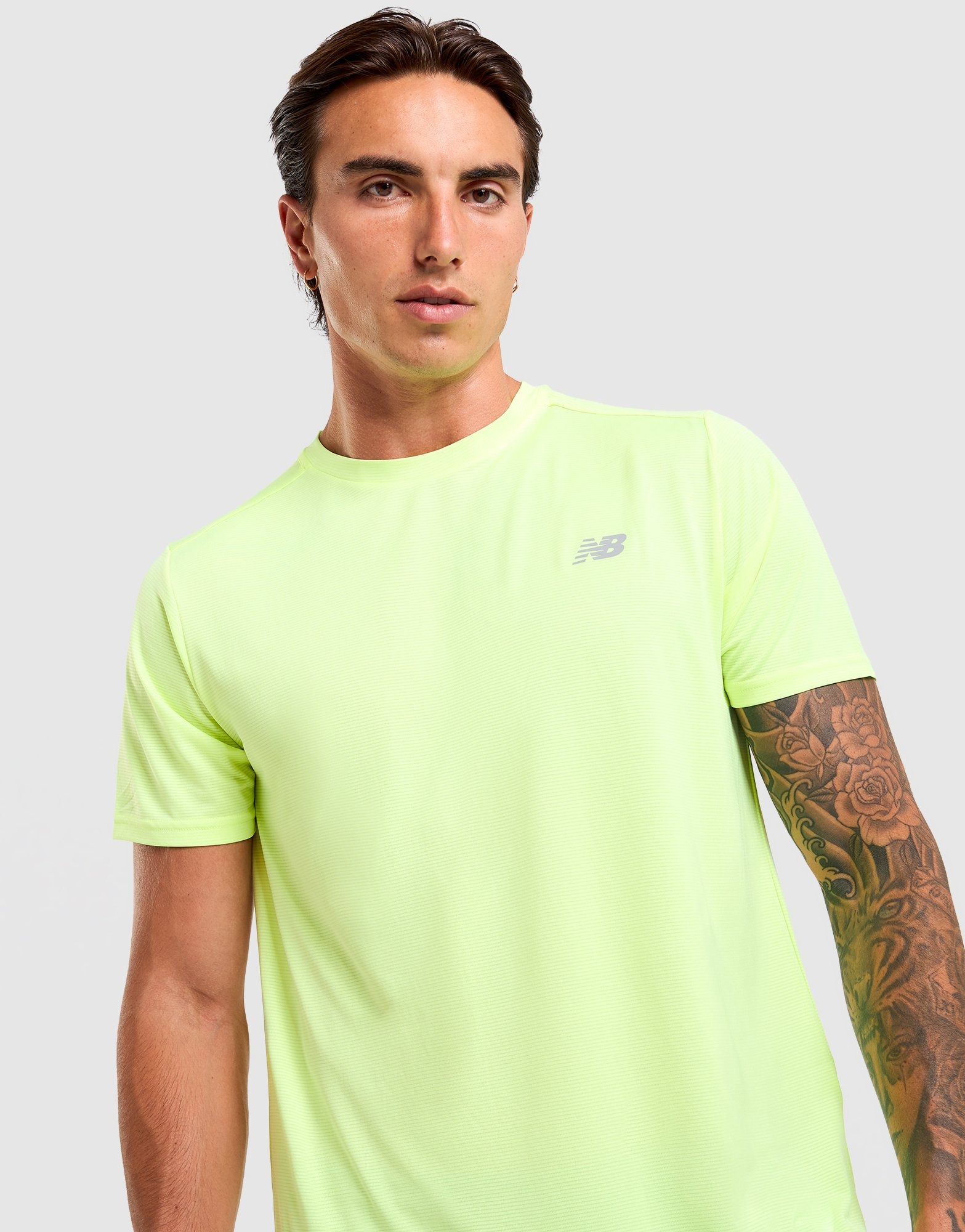 Yellow New Balance Performance Essentials T-Shirt - JD Sports Australia