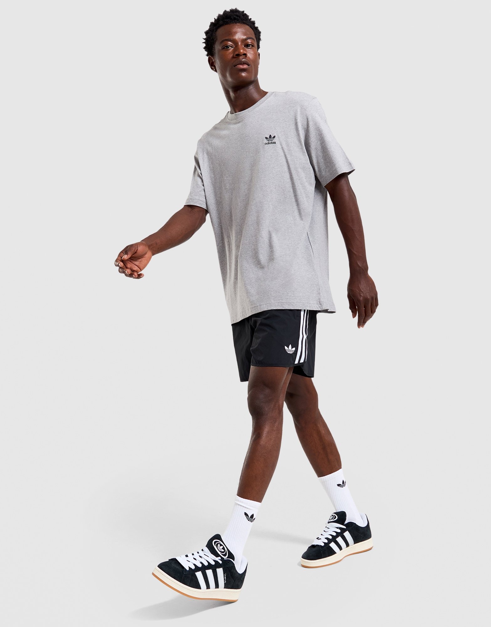 Black adidas Originals Sprinter Woven Shorts - JD Sports NZ