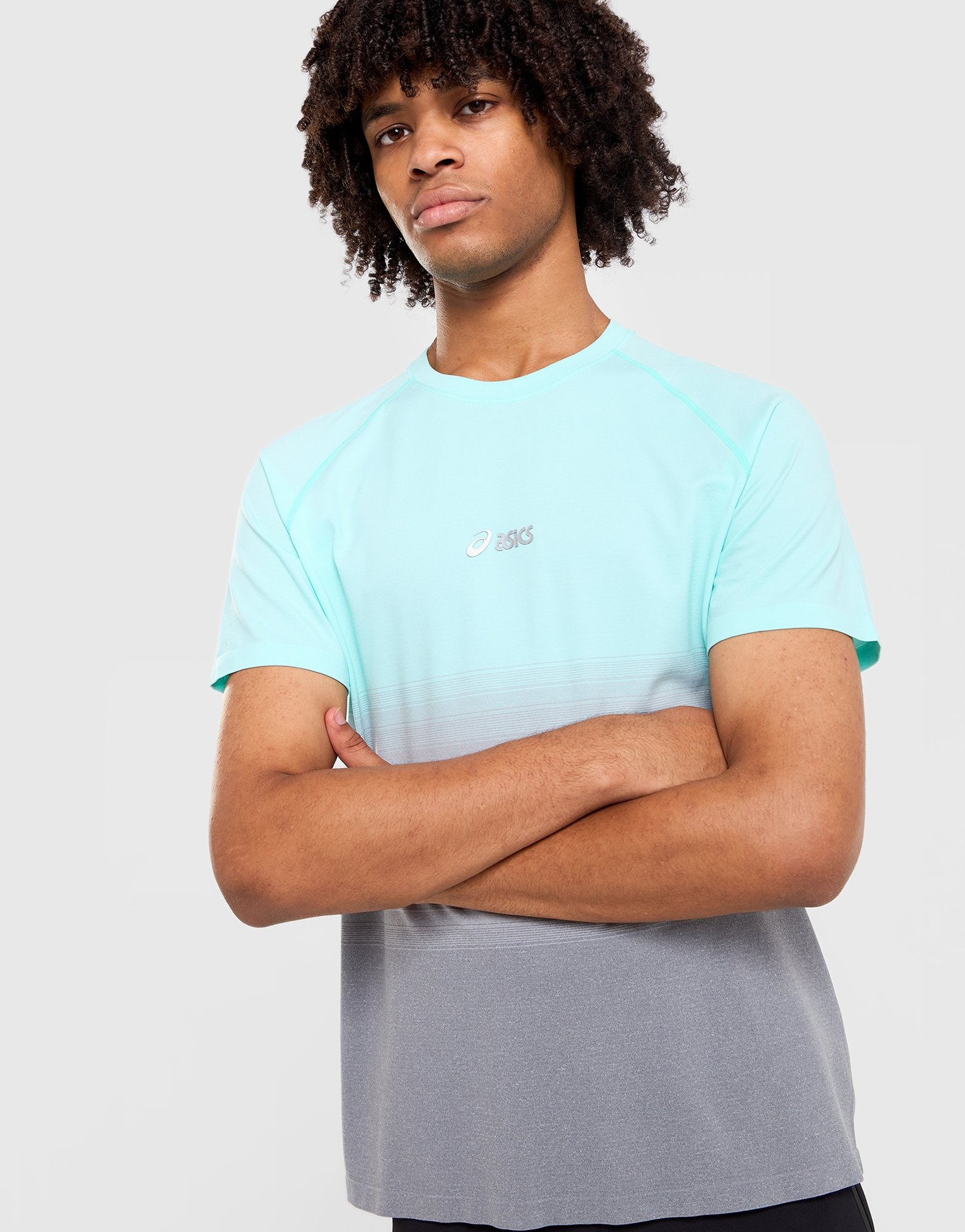 Green ASICS Gradient T-Shirt - JD Sports Australia