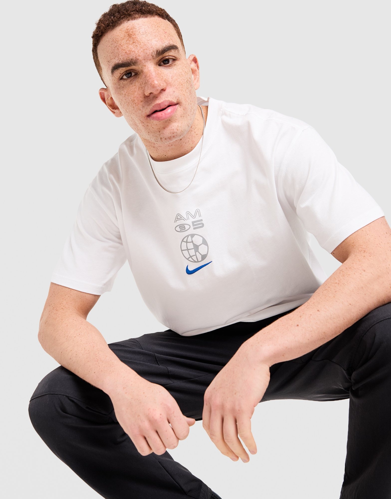 White Nike Air Max 95 T-Shirt - JD Sports NZ