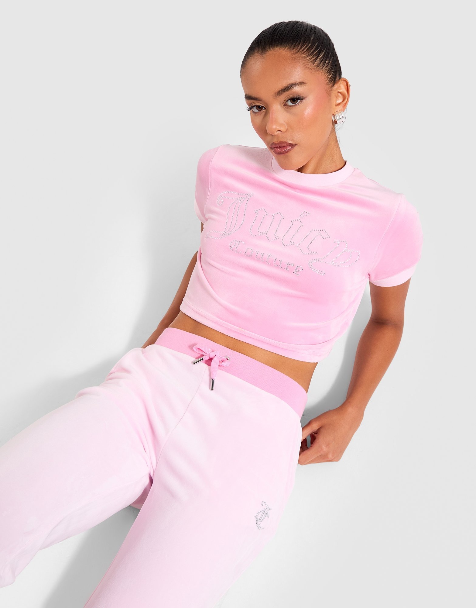 Pink JUICY COUTURE Slim Baby T-Shirt - JD Sports NZ