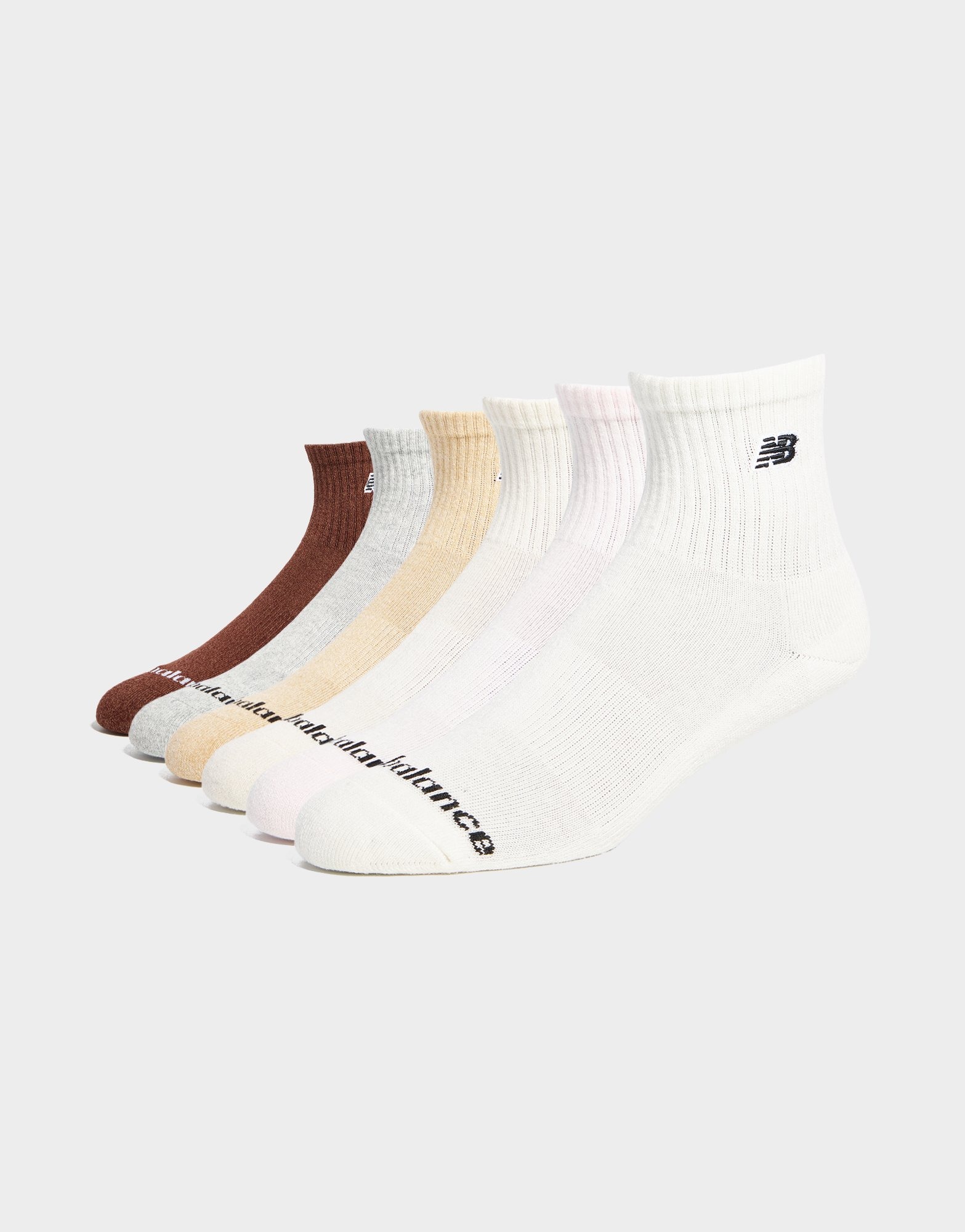 Multi New Balance Crew Socks (6 Pack) - JD Sports NZ