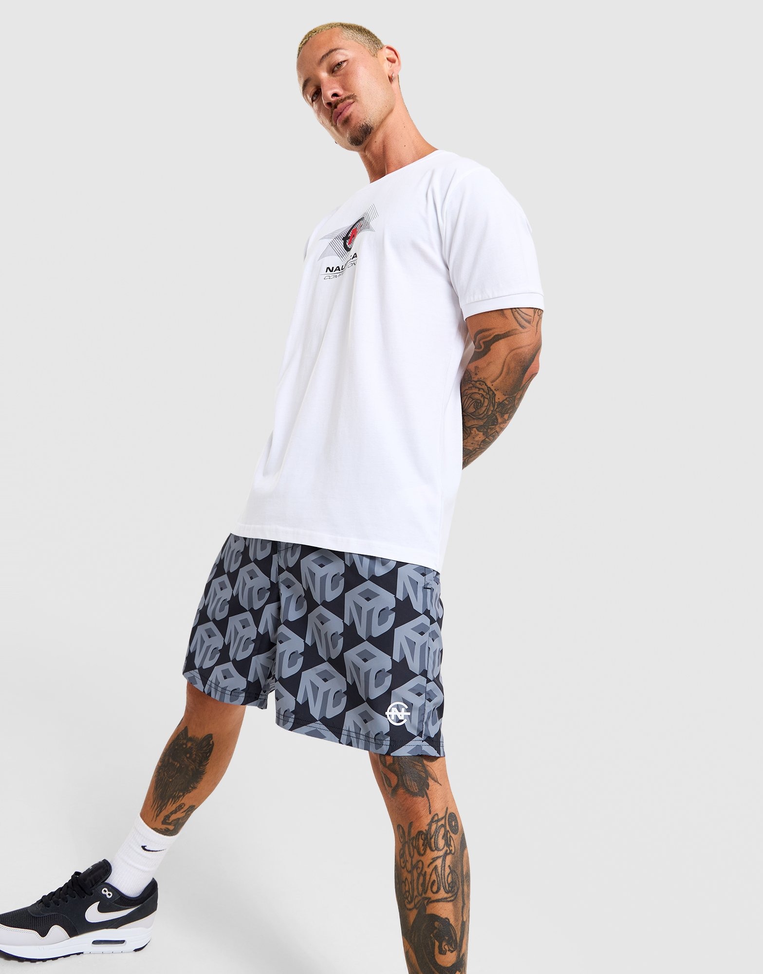 Black NAUTICA Limerick Swim Shorts - JD Sports NZ