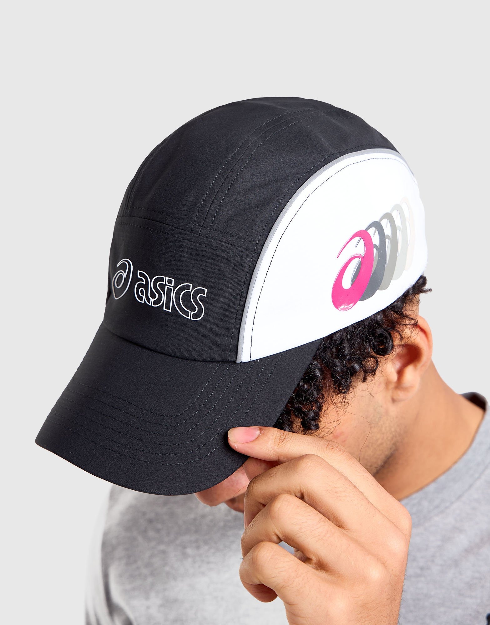 Black ASICS Running Cap - JD Sports Australia