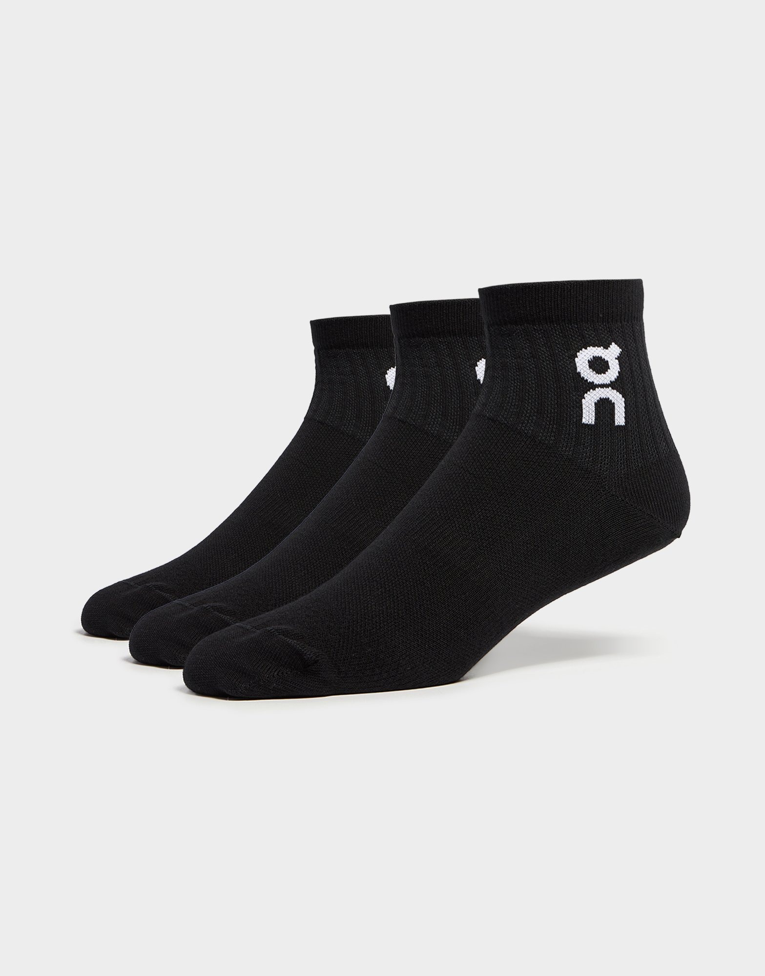White On Running Crew Socks (3 Pack) - JD Sports NZ