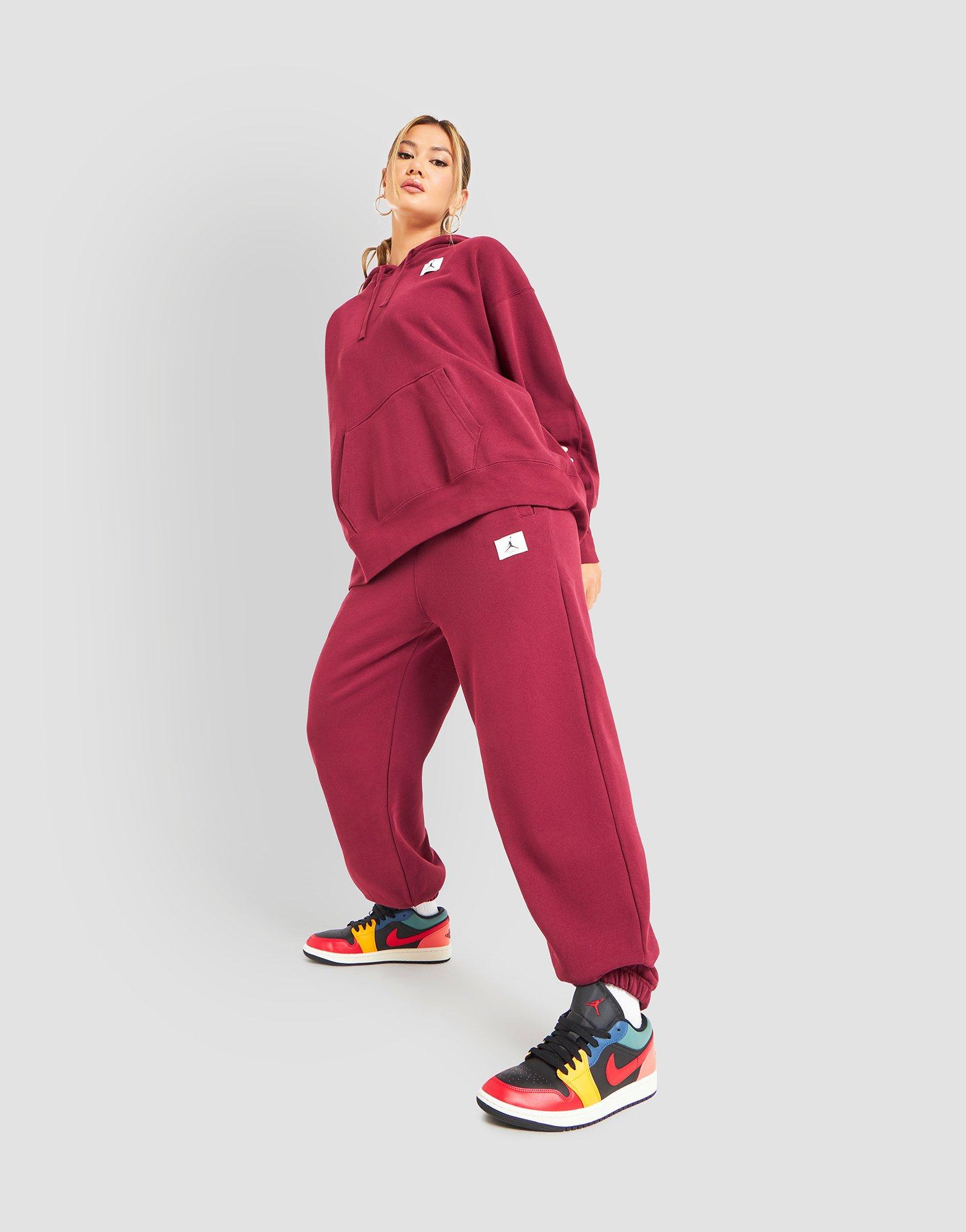 Red Jordan Flight Track Pants - JD Sports