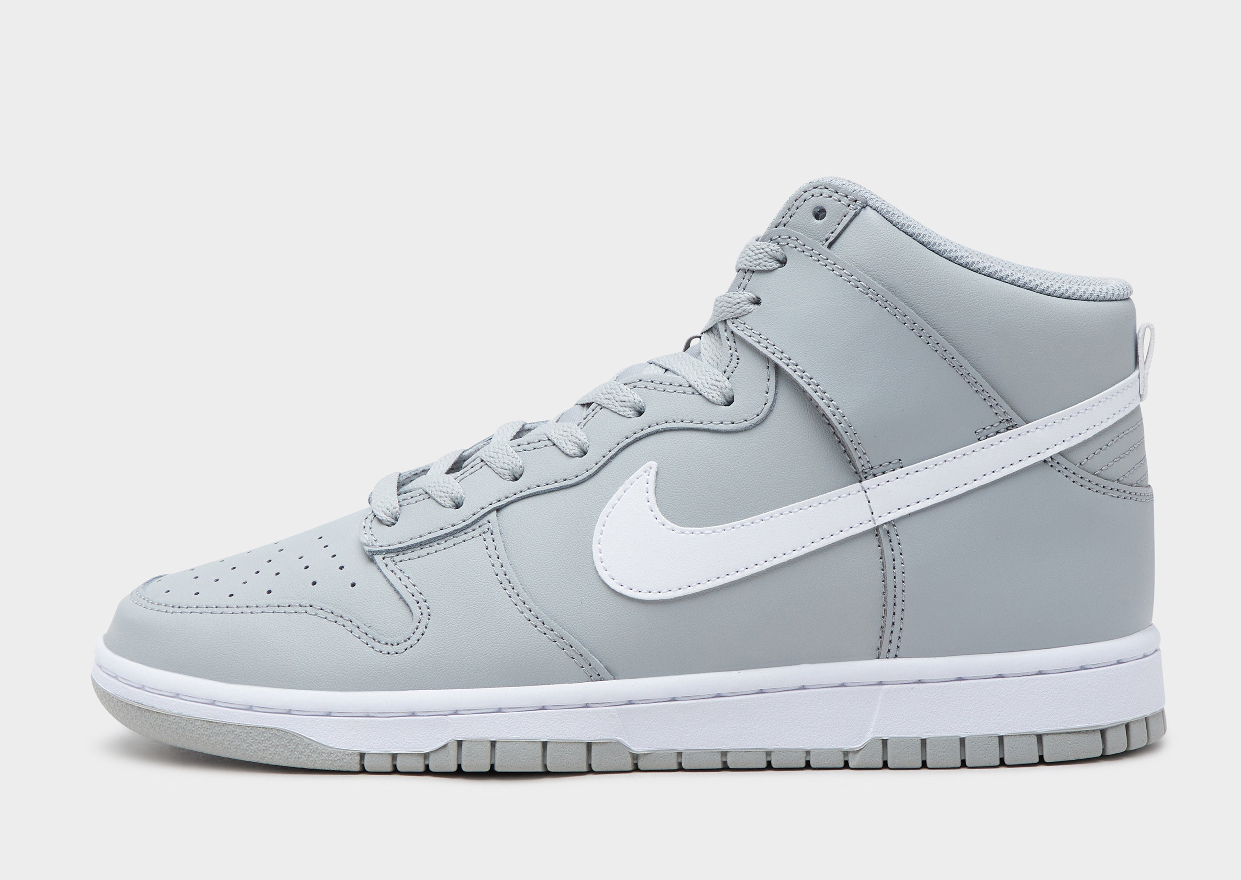 Grey Nike Dunk High Retro - JD Sports