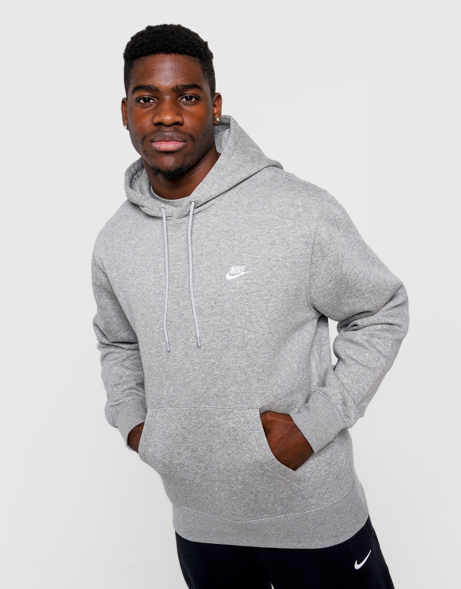 Grey Nike FOUNDATION OVERHEAD | JD Sports UK