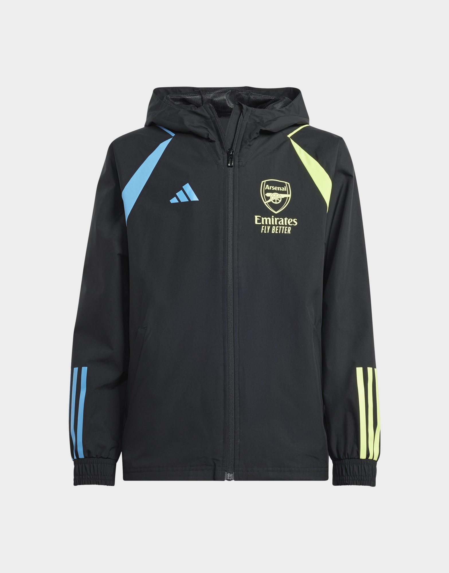 Zwart adidas Arsenal Tiro 23 All-Weather Jack - JD Sports Nederland