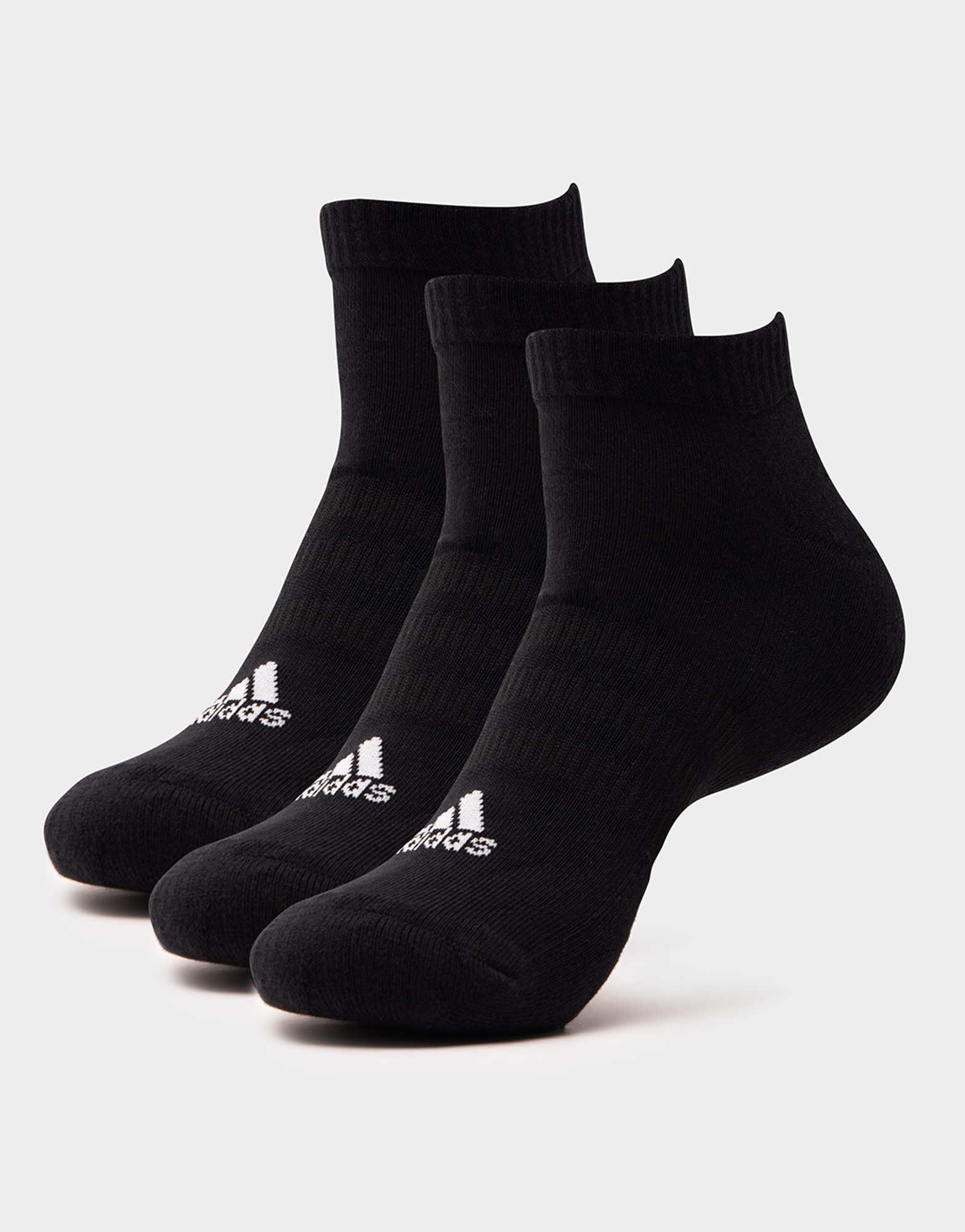 Black adidas Badge of Sport 3 Pack Socks - JD Sports