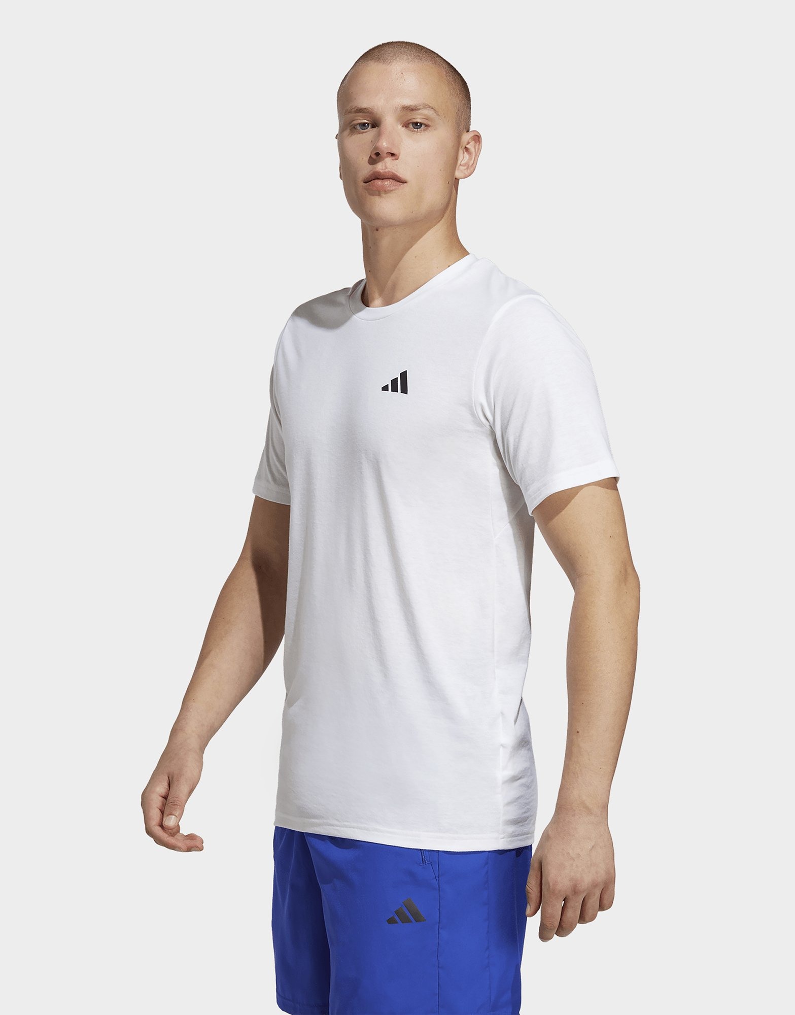 Wit adidas Train Essentials Feelready Training T-shirt - JD Sports ...