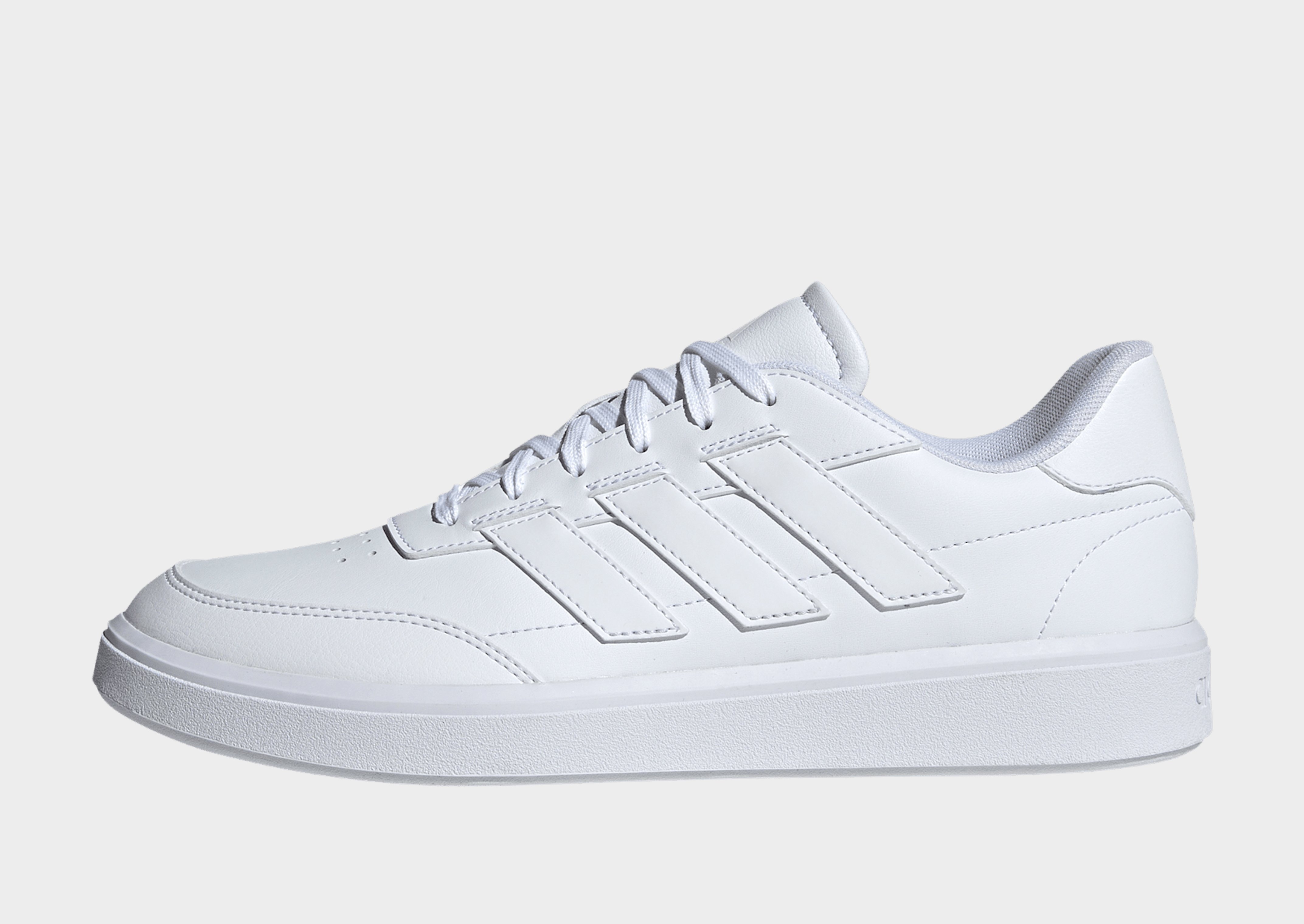 White adidas Courtblock Shoes | JD Sports UK