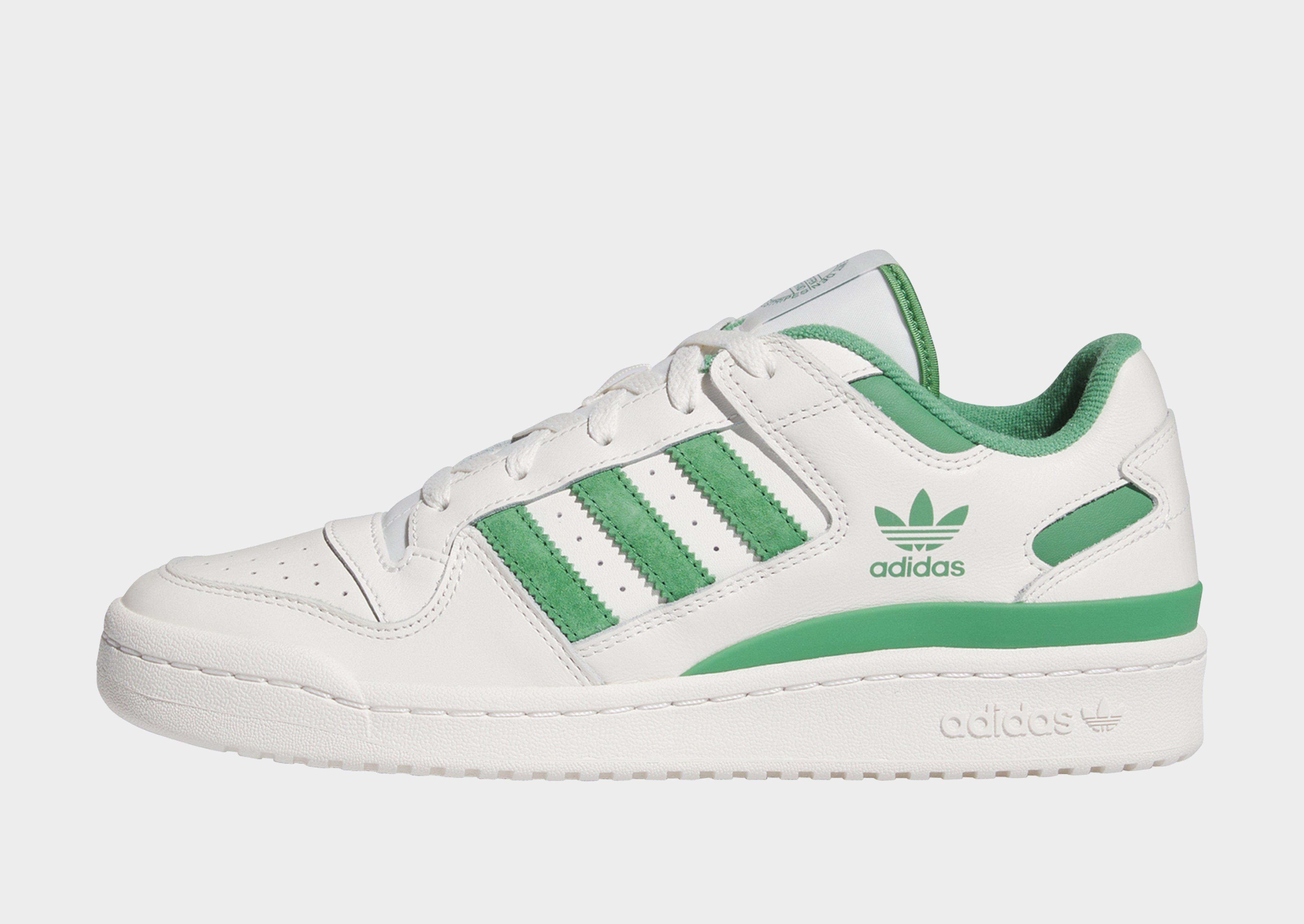 White adidas Originals Forum Low CL Shoes | JD Sports UK