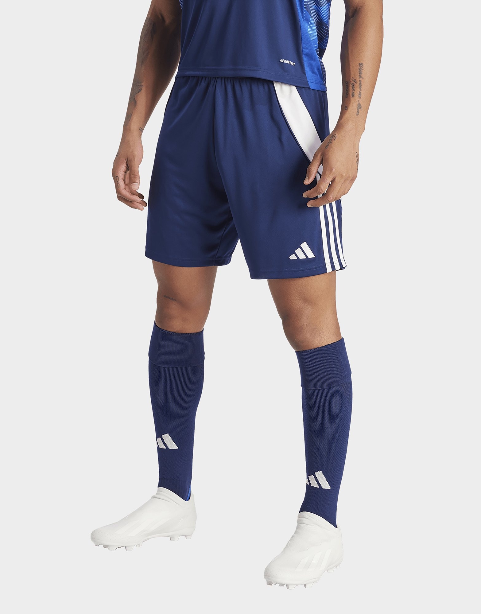 Blue Adidas Tiro Shorts Jd Sports Uk