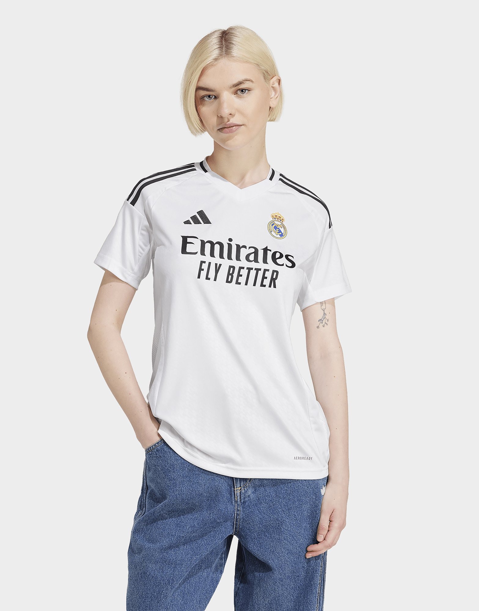 Wit adidas Real Madrid 24/25 Thuisshirt - JD Sports Nederland
