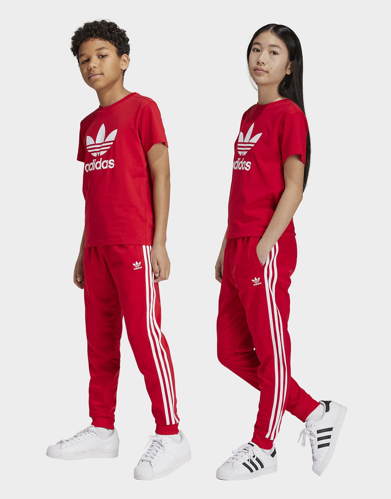 Red adidas Adicolor SST Track Pants Kids | JD Sports UK