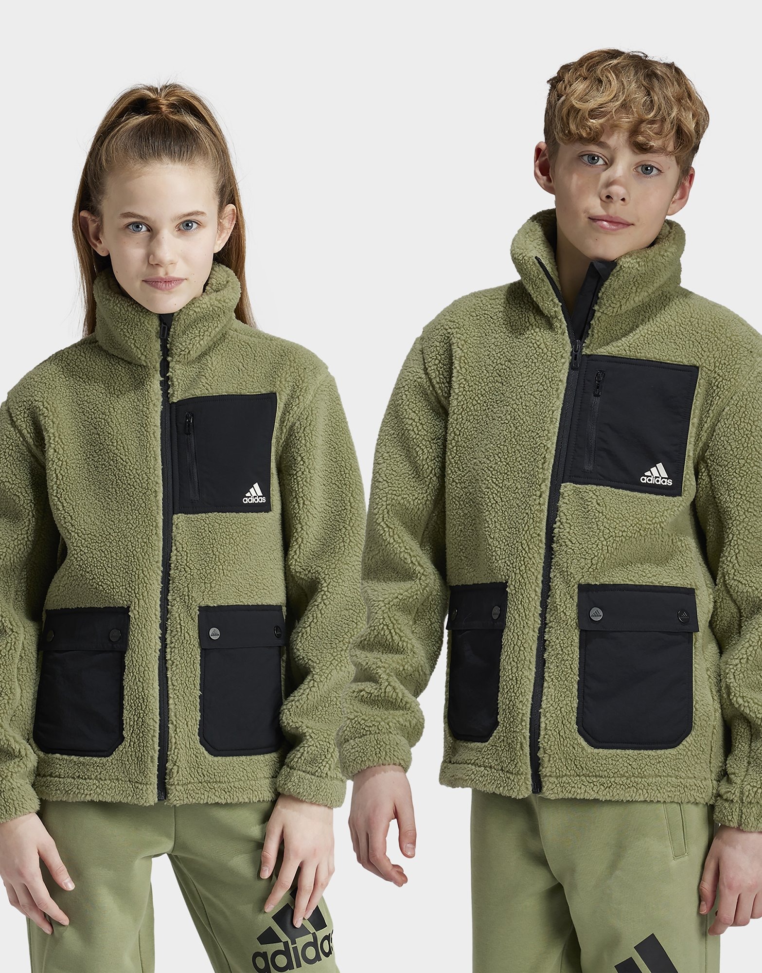 adidas Fleecejacke Grün - JD Sports Deutschland