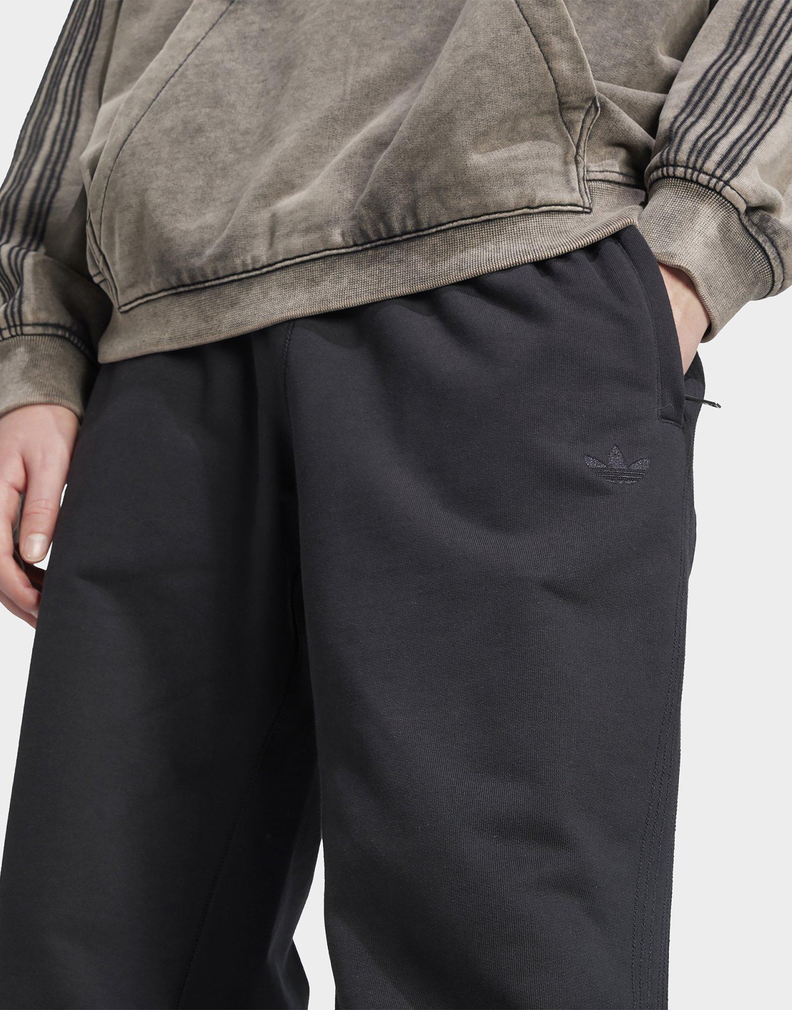 Black adidas Premium Essentials Open Hem Pants | JD Sports UK