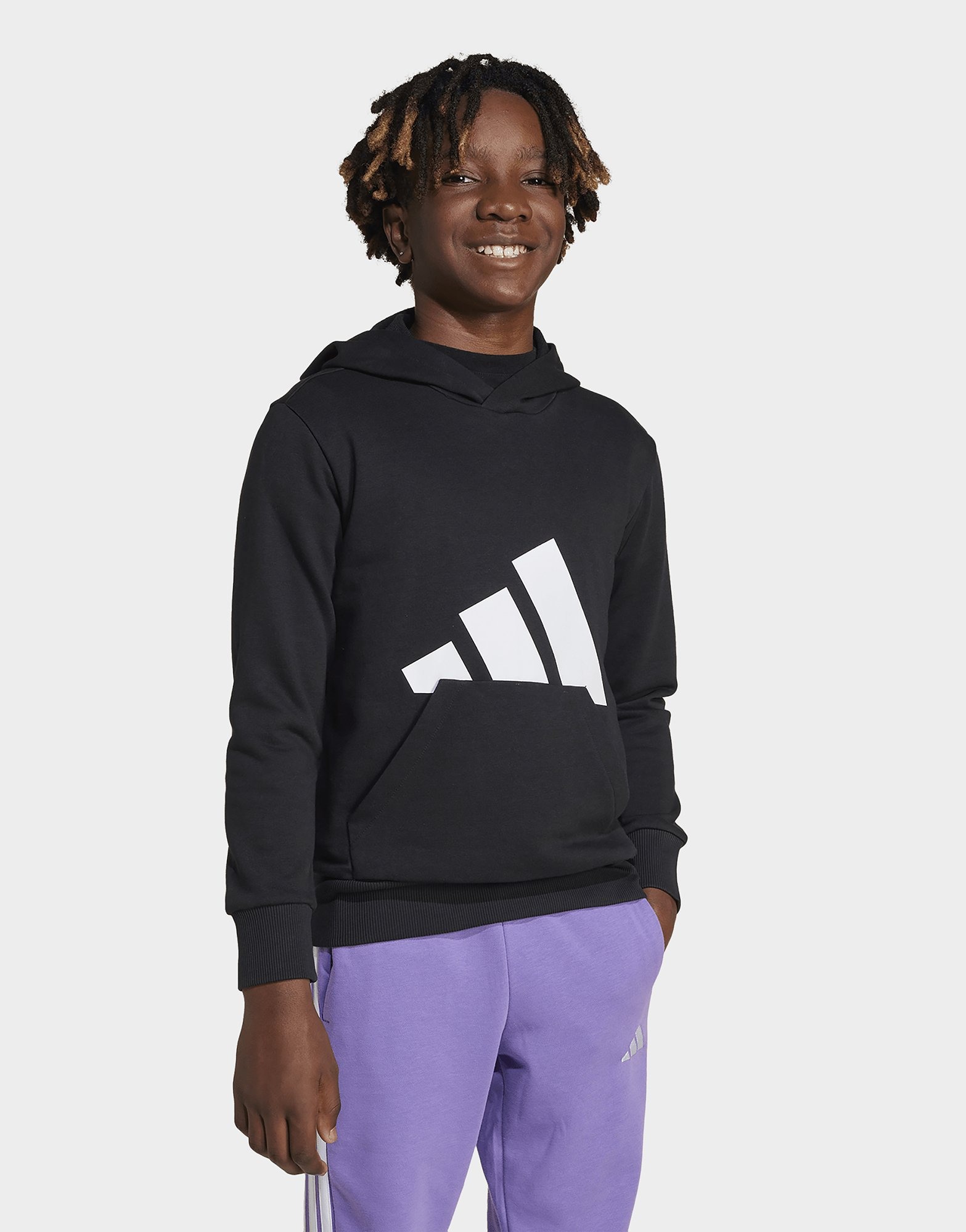 Zwart adidas Essentials Hoodie Kids - JD Sports Nederland