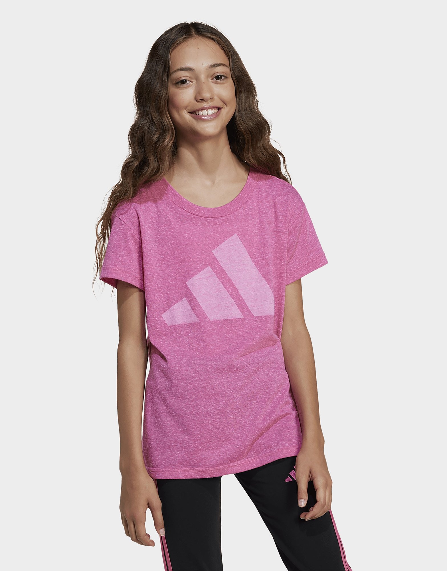 Pink adidas Essentials Tee Kids | JD Sports UK
