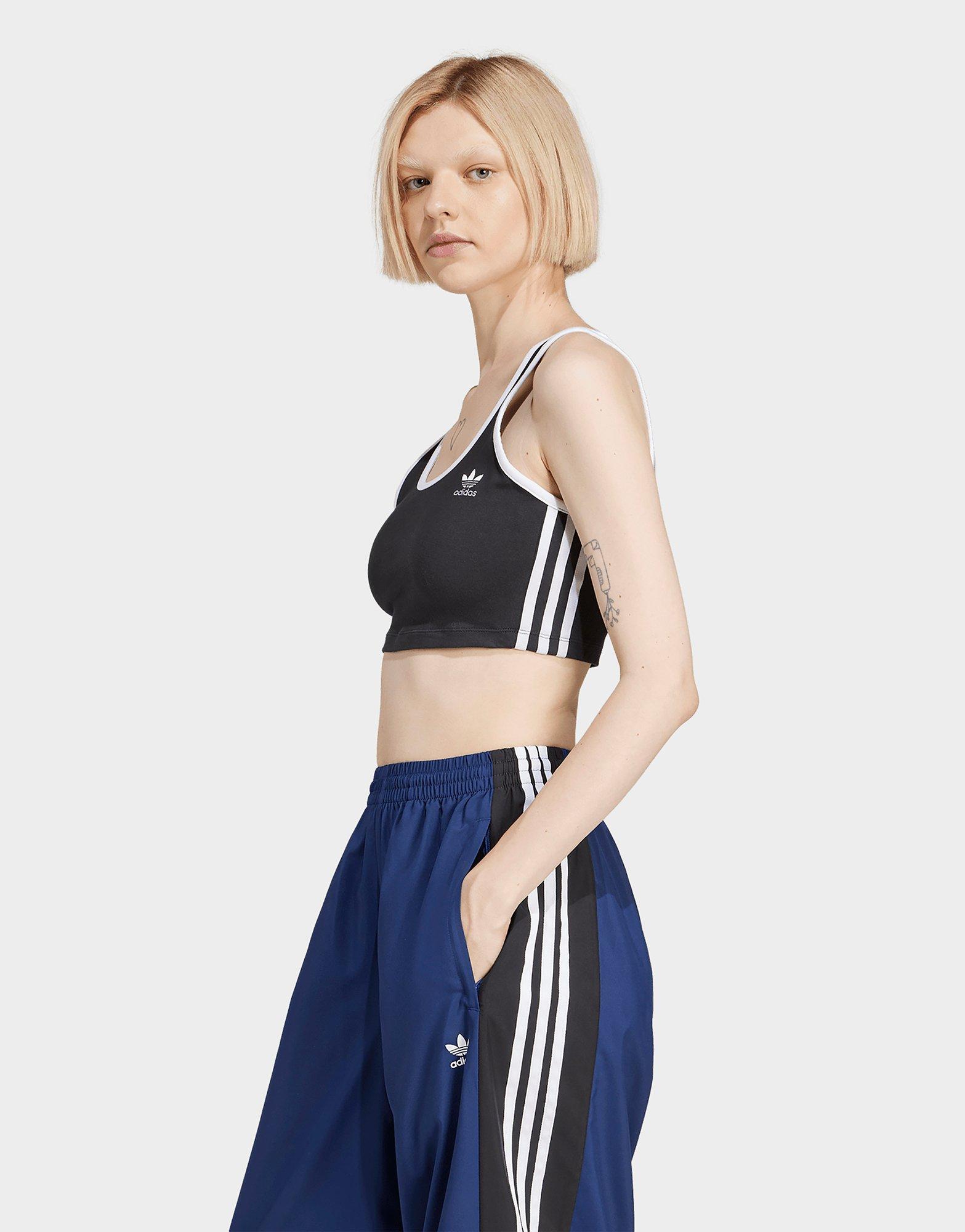 adidas Adicolor 3-Streifen Bustier Schwarz - JD Sports Deutschland