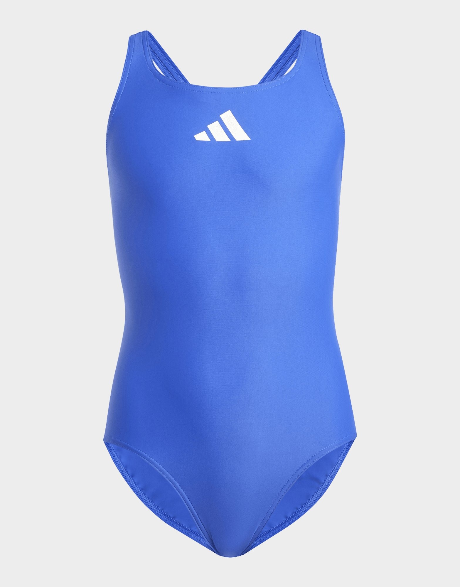 Blue adidas Solid Small Logo Swimsuit | JD Sports UK