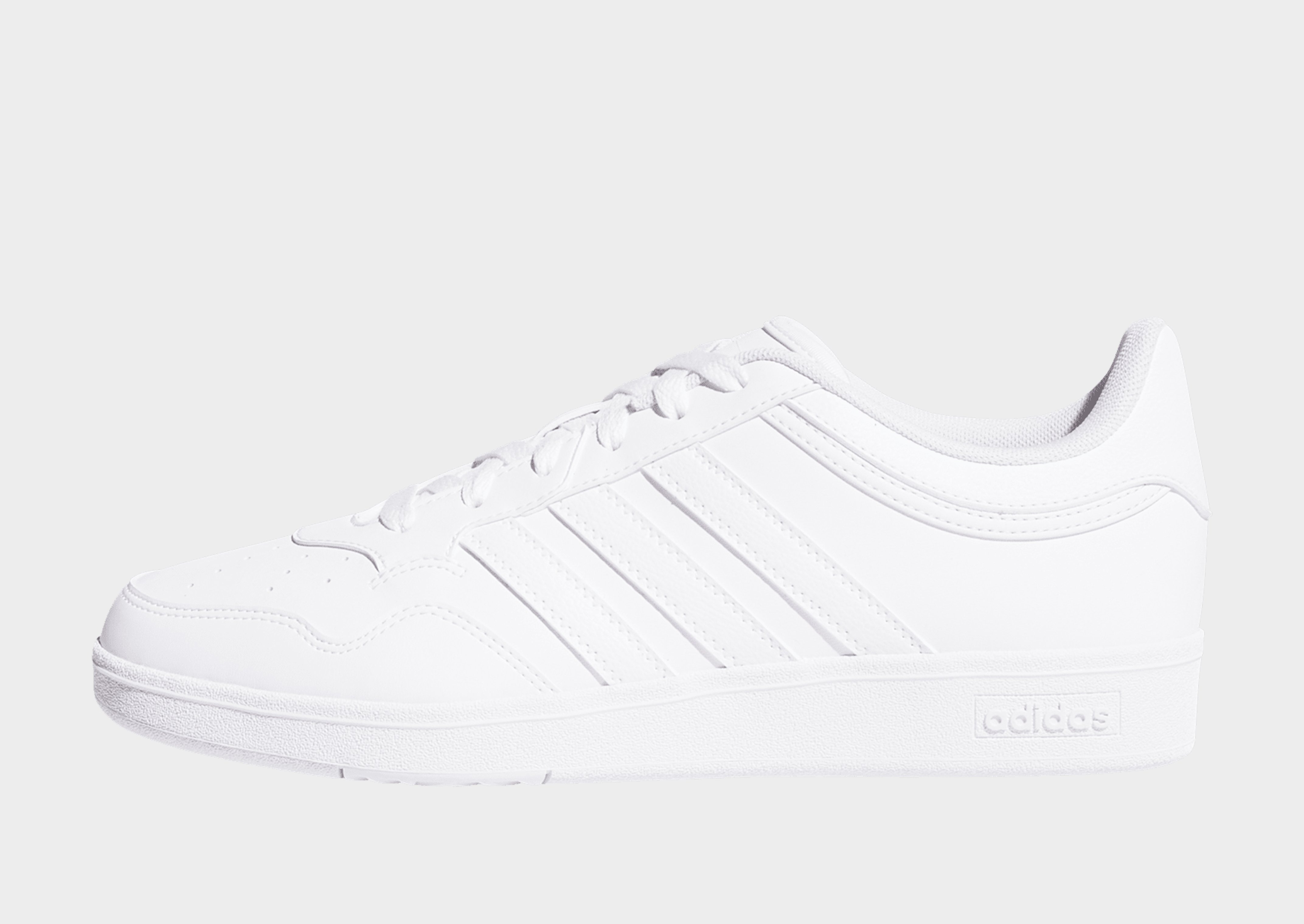 White adidas Hoops 4.0 Shoes | JD Sports UK