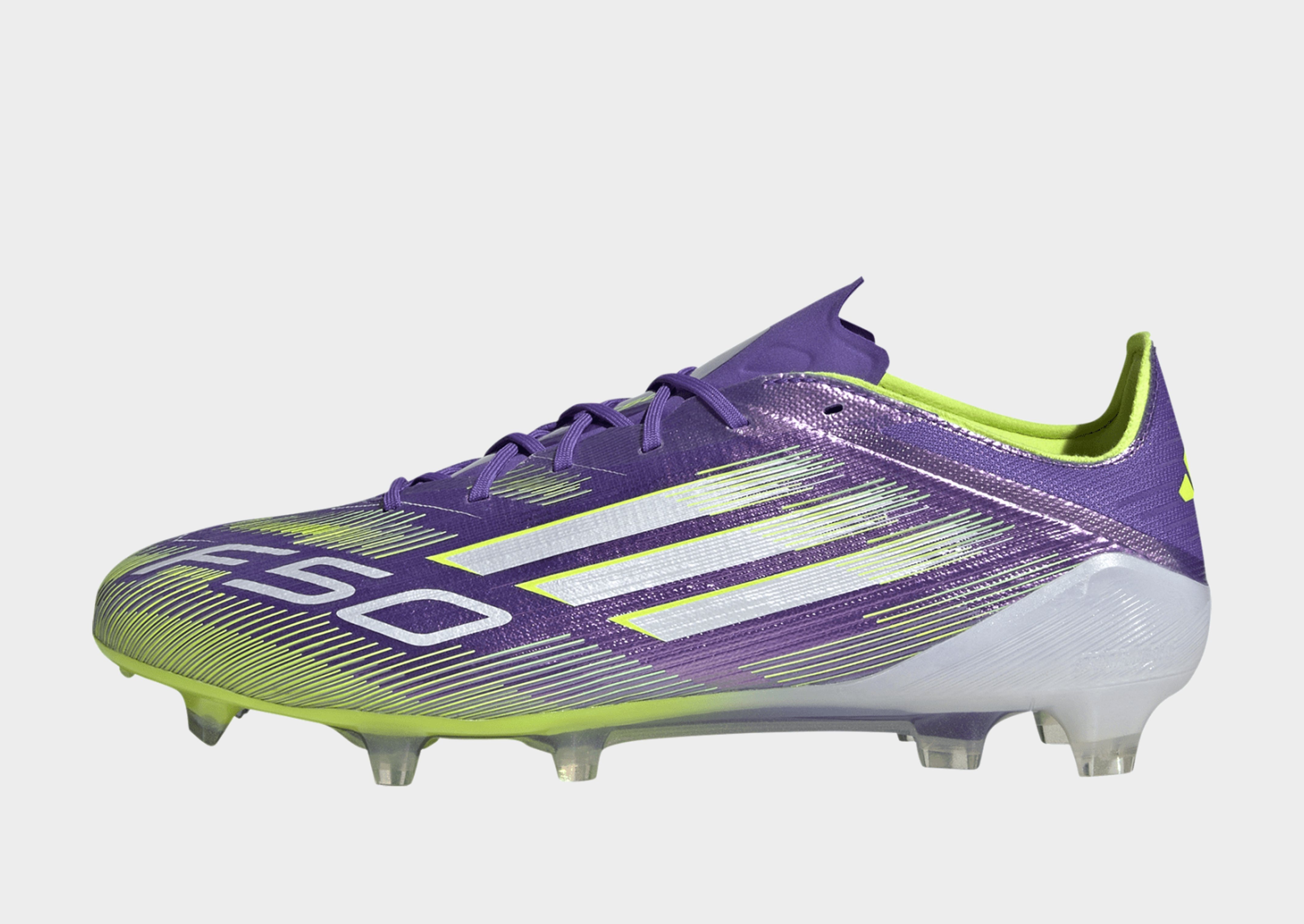 adidas Bota de fútbol F50 Elite césped natural seco en Violeta - JD ...