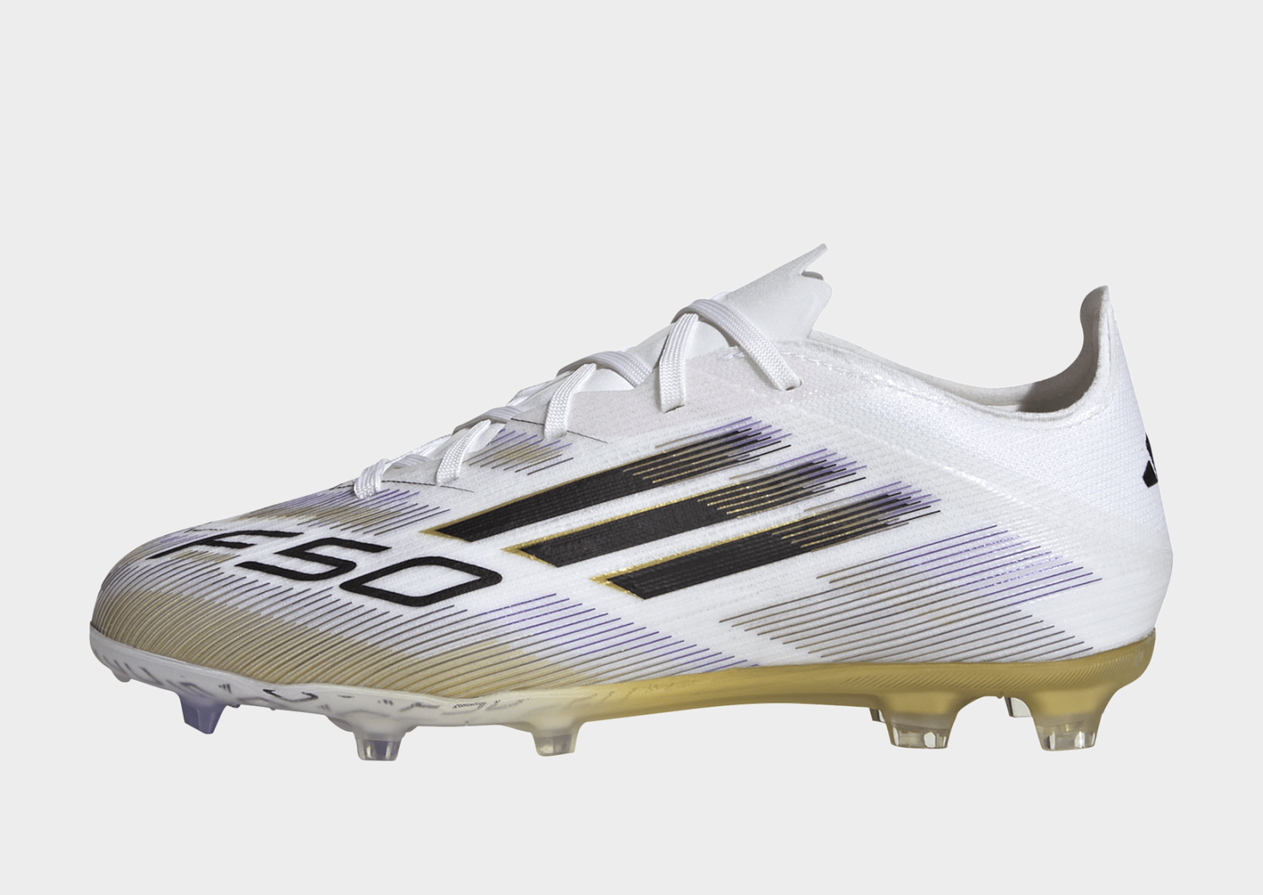 Wit adidas F50 Elite Firm Ground Voetbalschoenen Kids - JD Sports Nederland