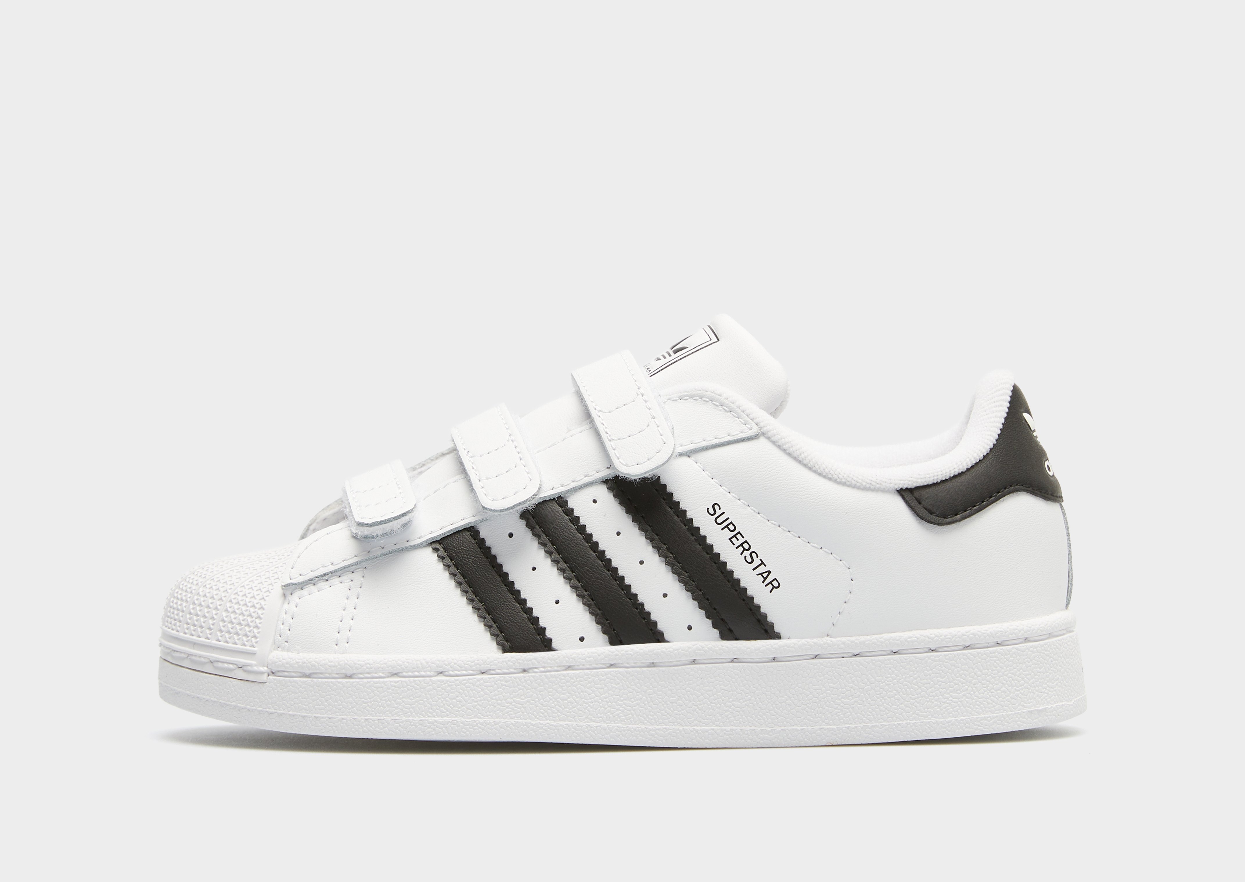 White adidas Superstar II Comfort Closure Shoes Kids | JD Sports UK