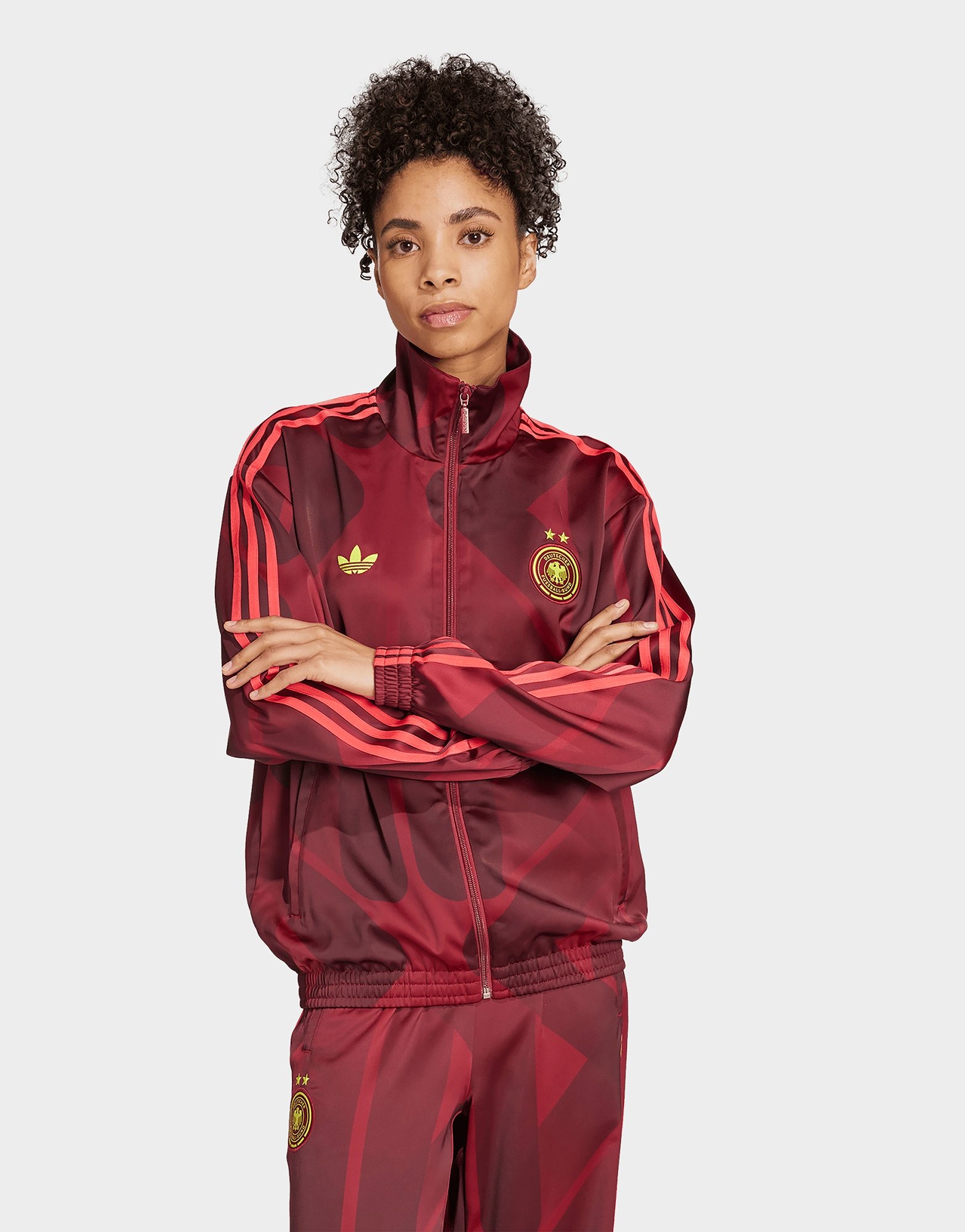 Red adidas Germany Track Top | JD Sports UK