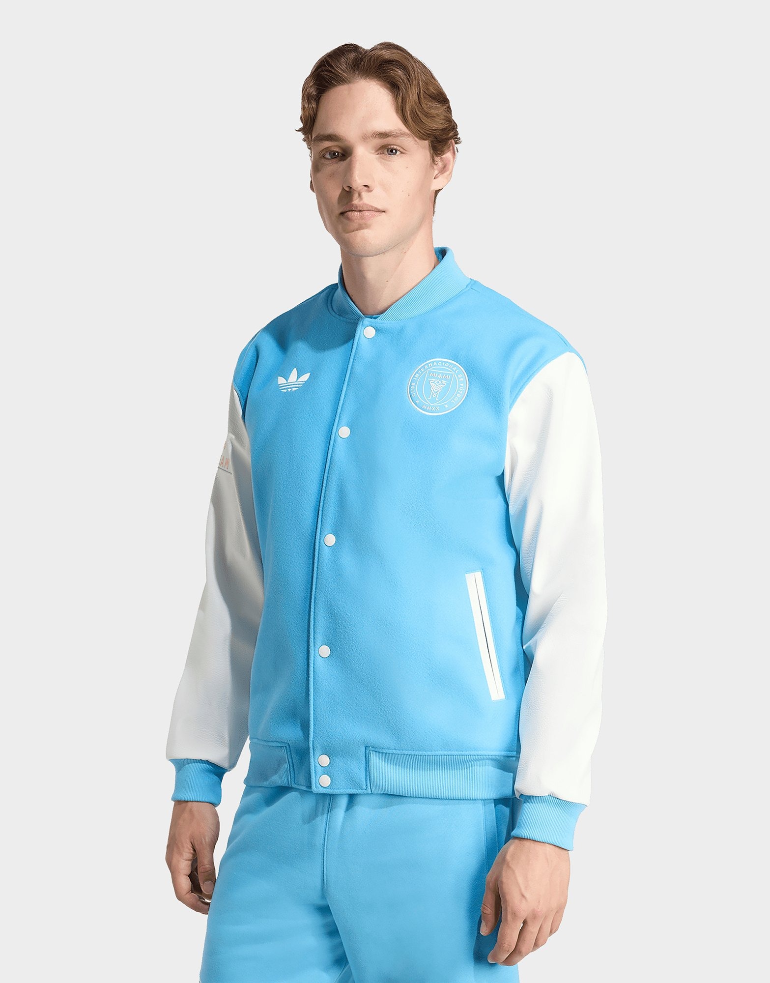 adidas Inter Miami CF adidas Originals Anthem Jacke Blau - JD Sports ...