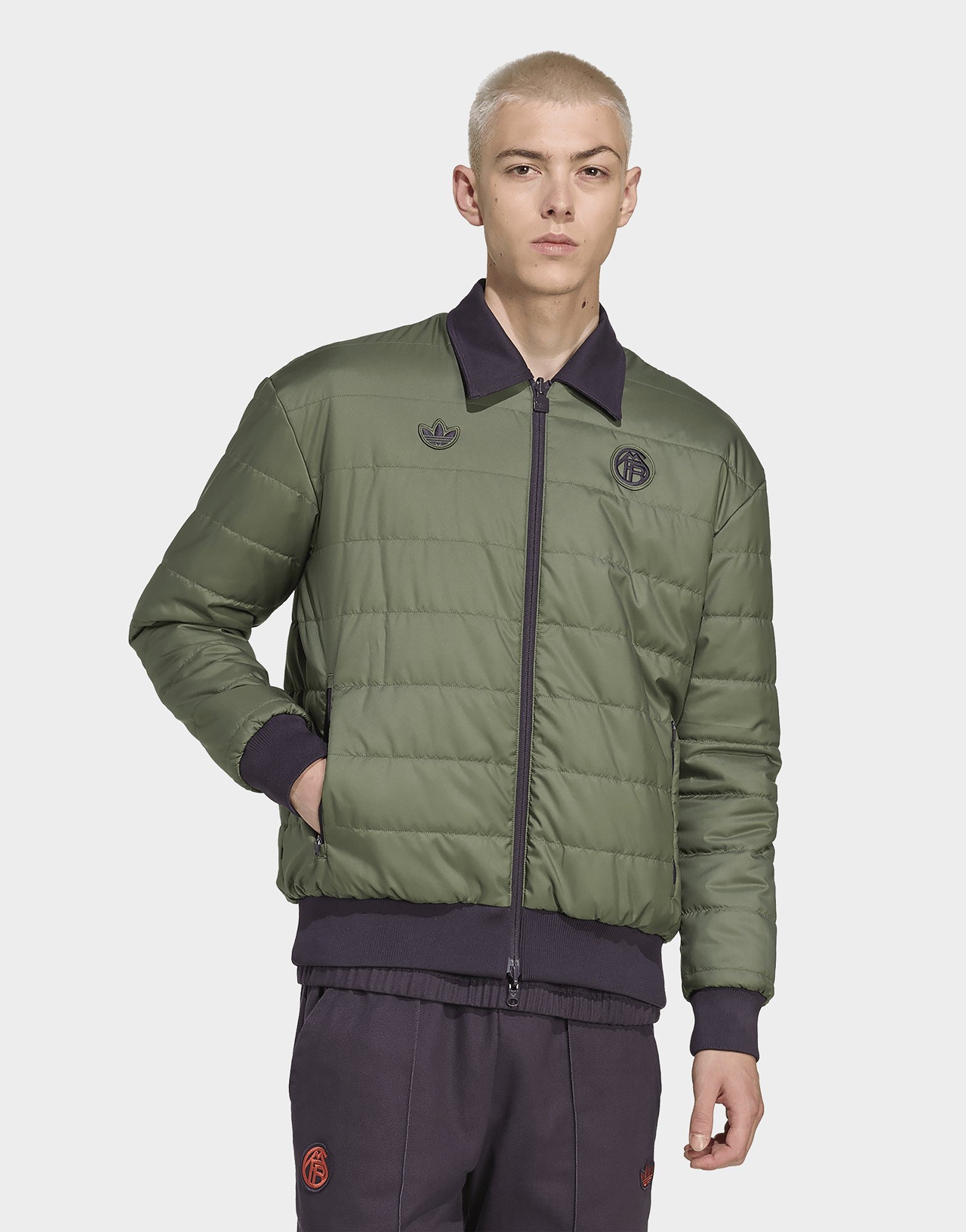 Purple adidas FC Bayern Terrace Icons Jacket | JD Sports UK