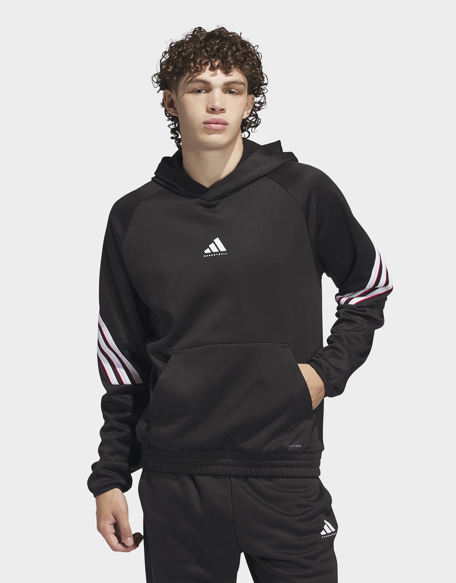 adidas Warmer Adidas Basketball Crazy Fleece Hoodie Schwarz - JD Sports ...