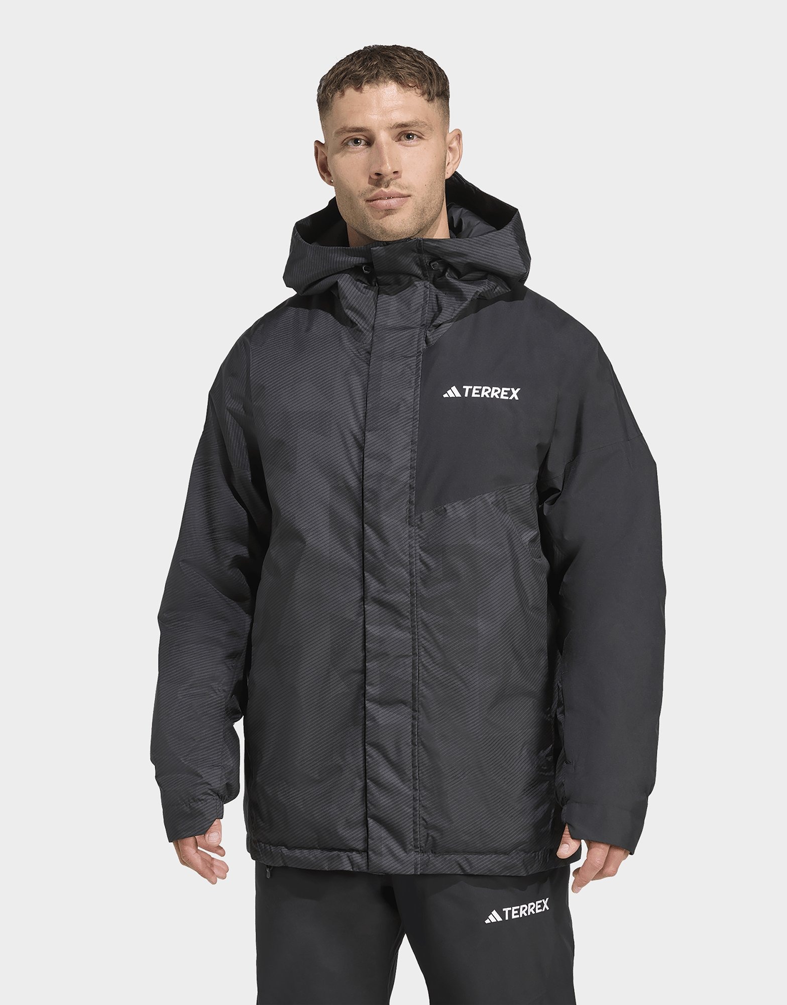 Black adidas Terrex Multi 2L Rain.Rdy Insulated Jacket | JD Sports UK