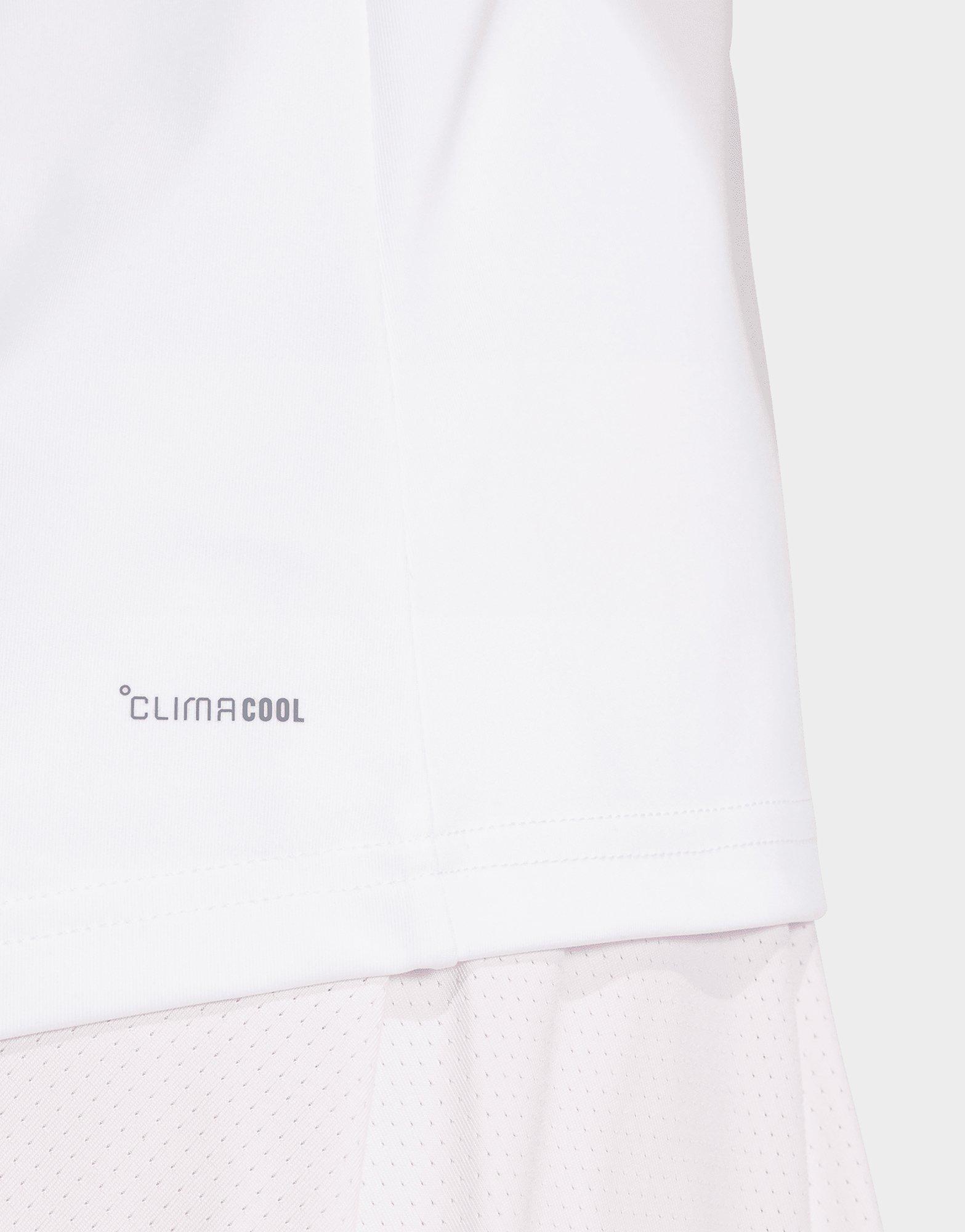 White adidas adidas Club 3-Stripes Tennis Climacool Tee | JD Sports UK