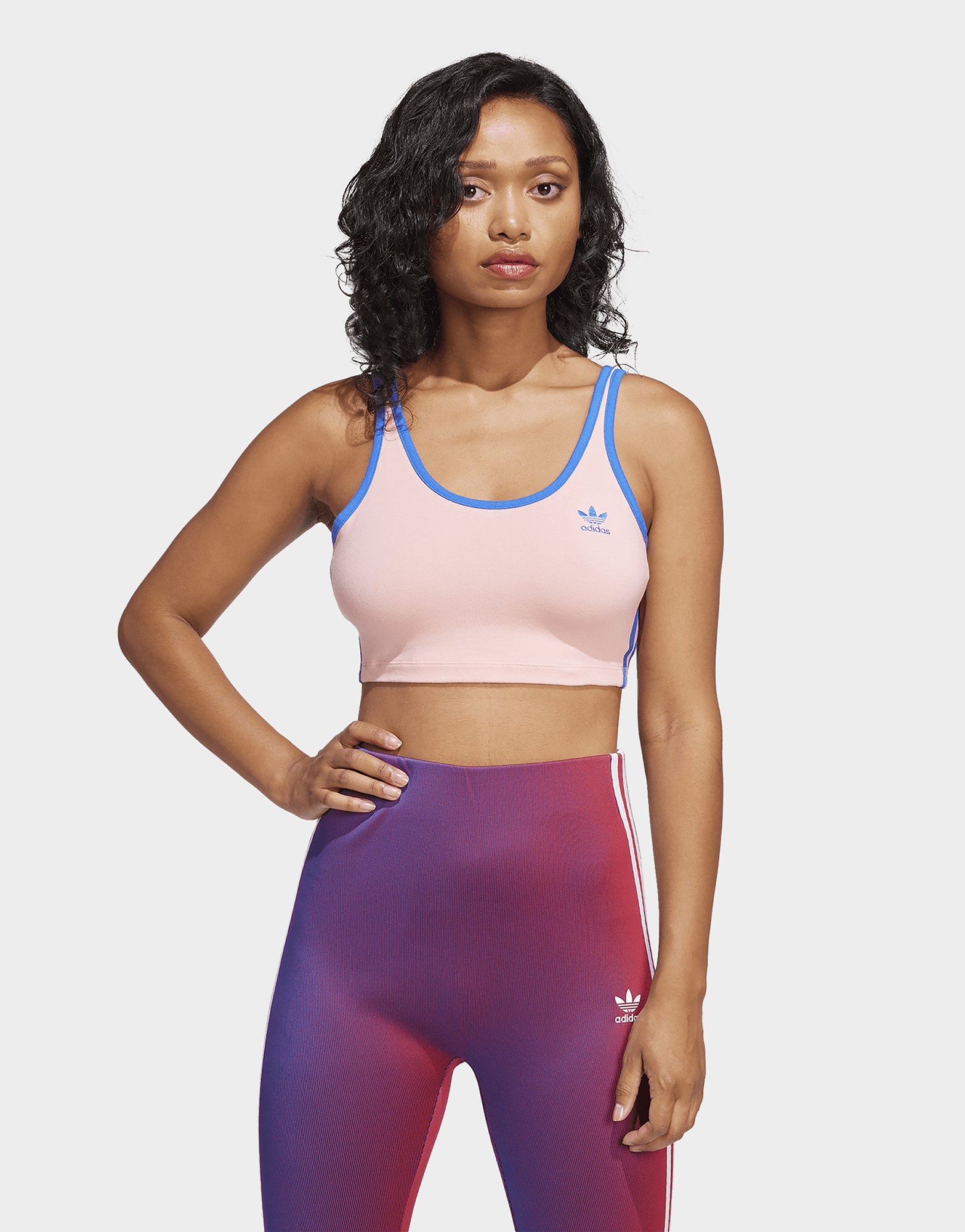 adidas Originals Adicolor 3-Streifen Bustier Rosa - JD Sports Deutschland