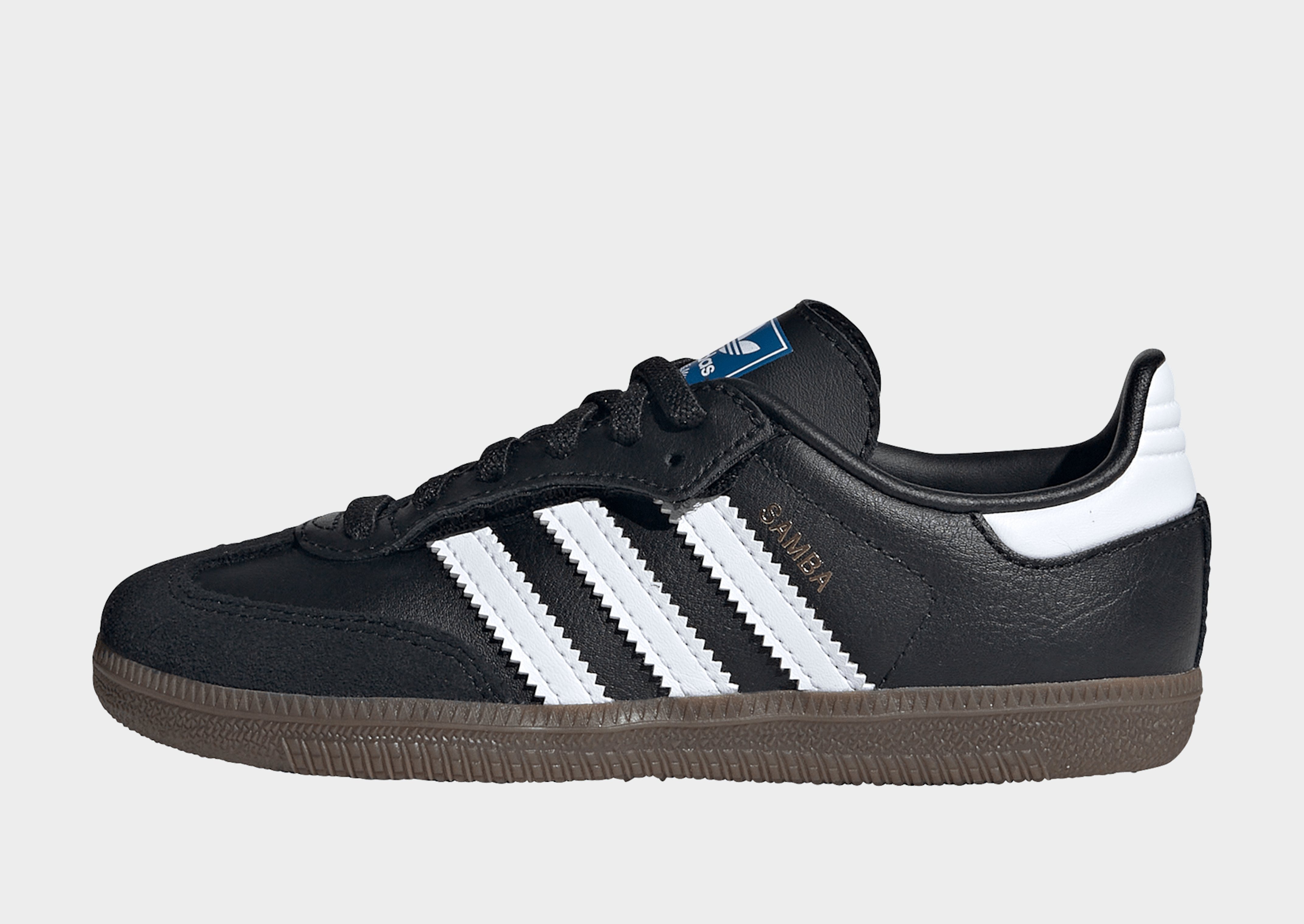 adidas Samba OG Comfort Closure Elastic Lace Kids Schuh Schwarz - JD ...