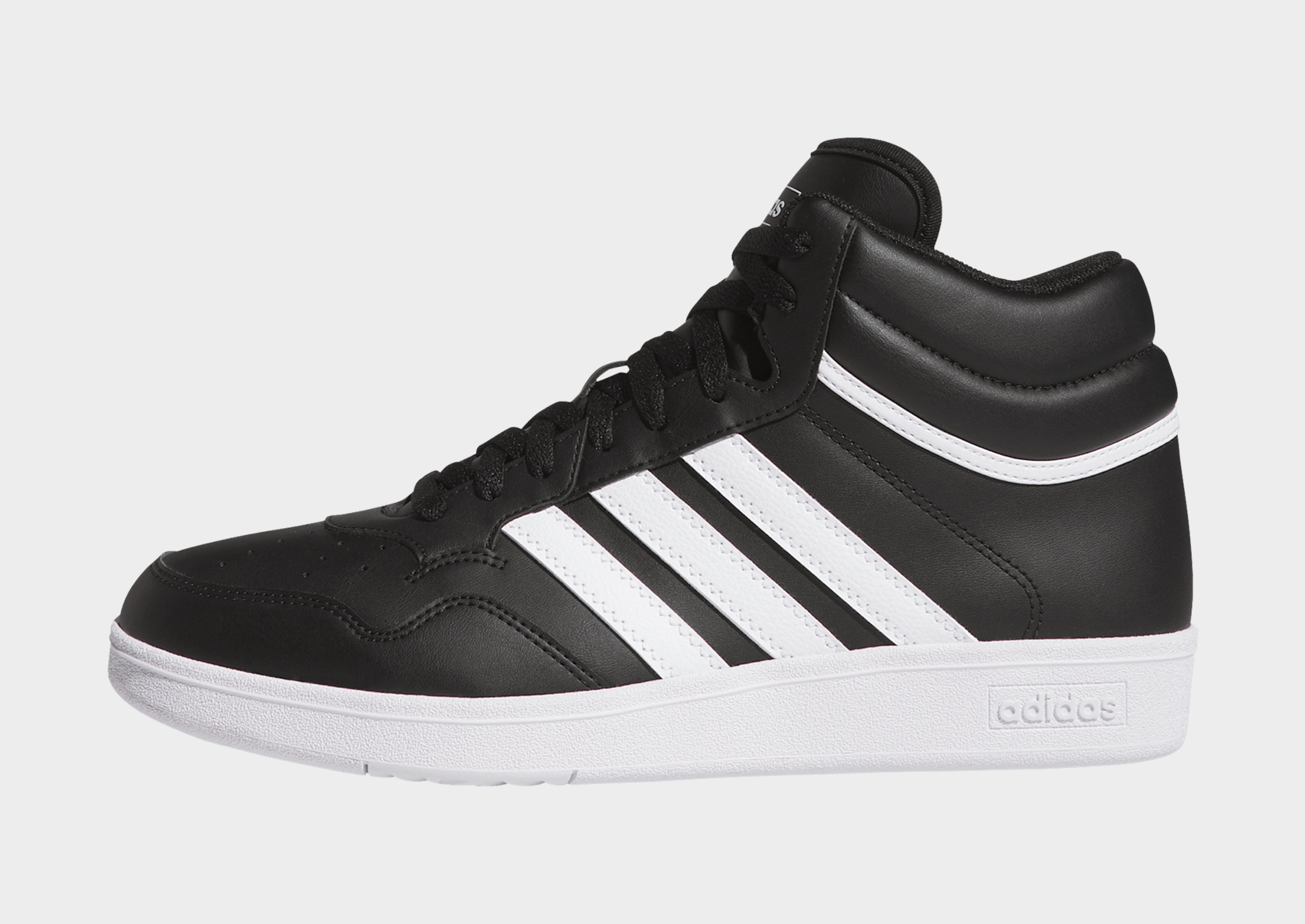 Black adidas Hoops 4.0 Mid Shoes | JD Sports UK
