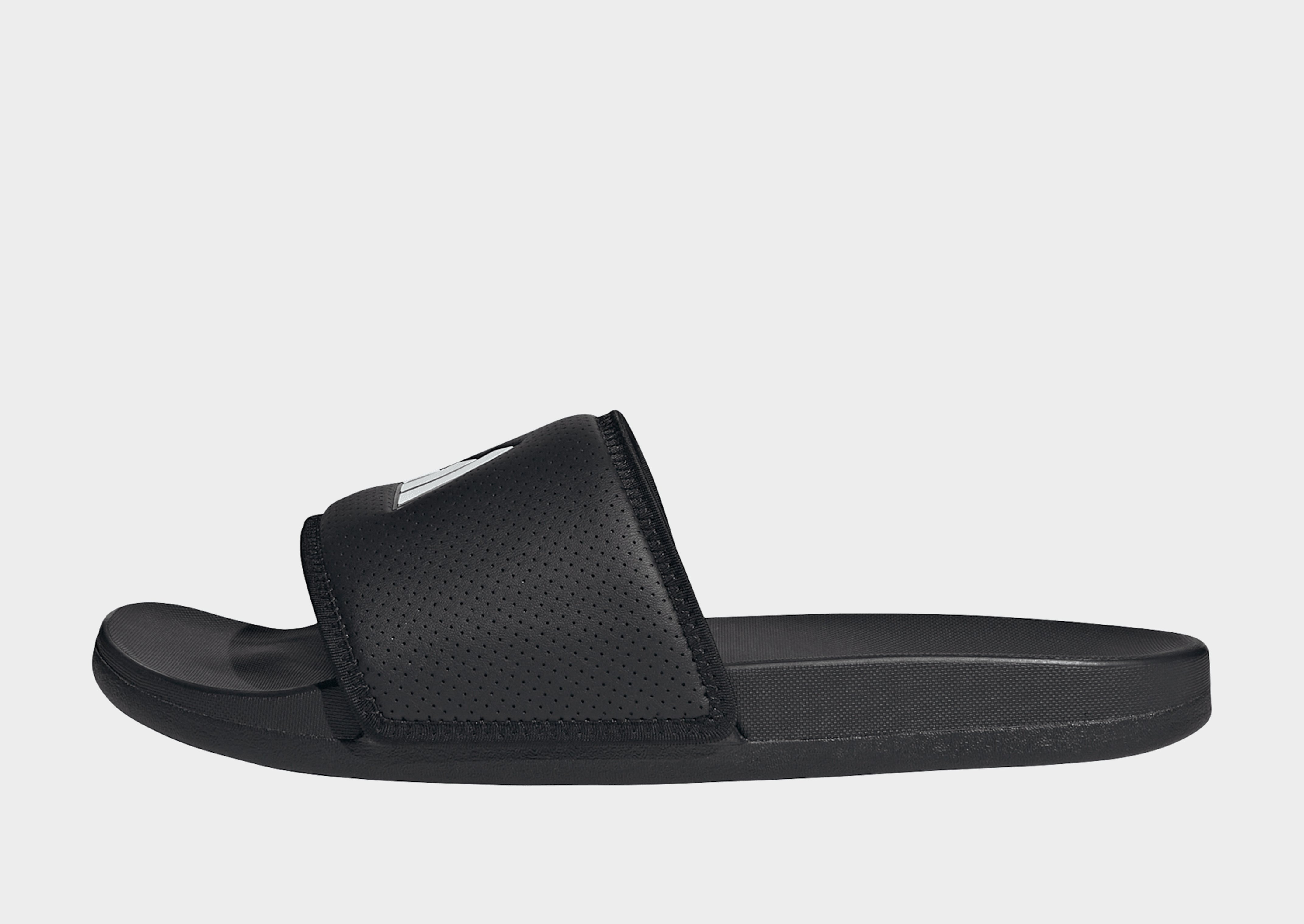 Black adidas Adilette Comfort Slides | JD Sports UK