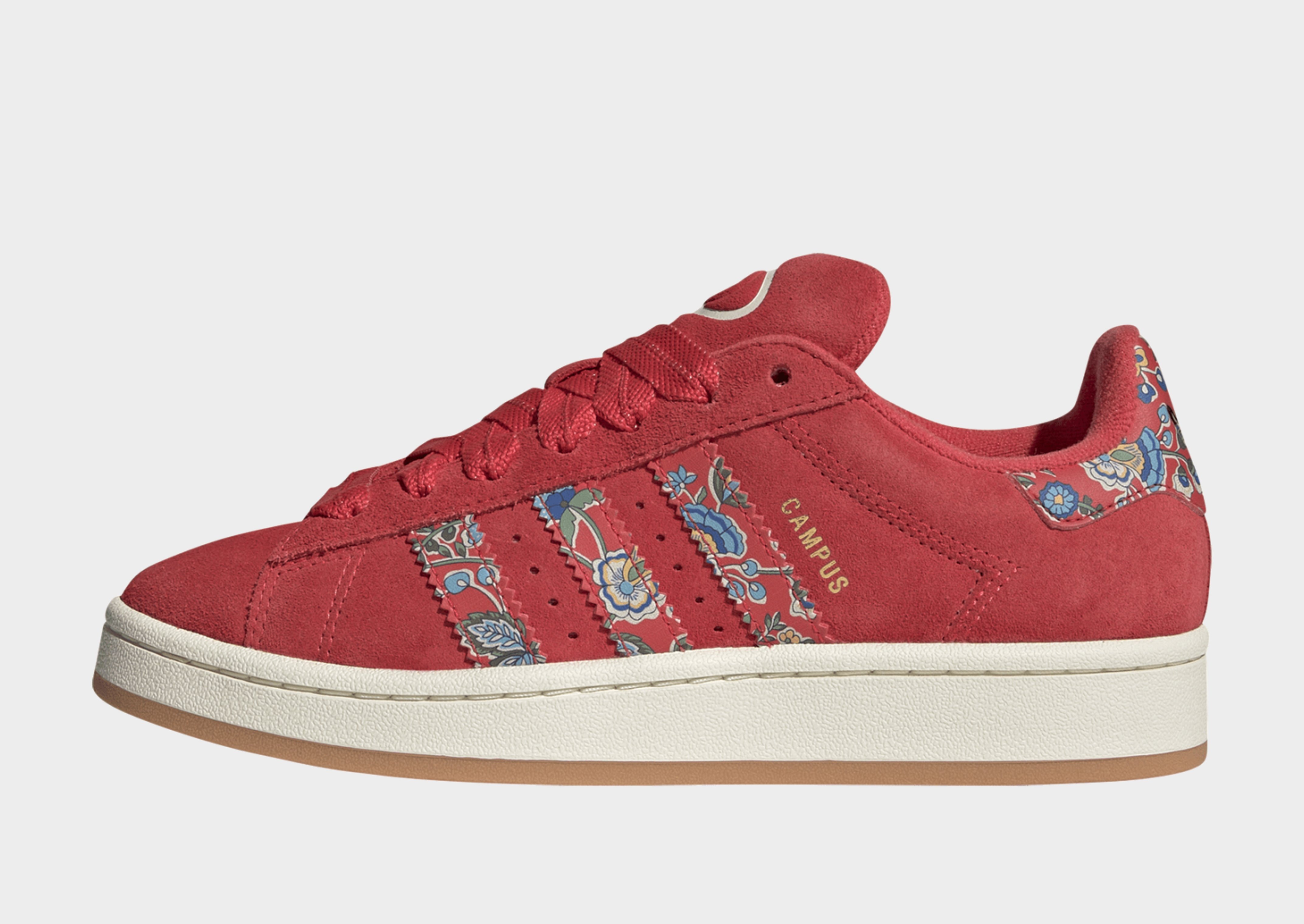 Red adidas Campus 00s X Liberty London Shoes | JD Sports UK