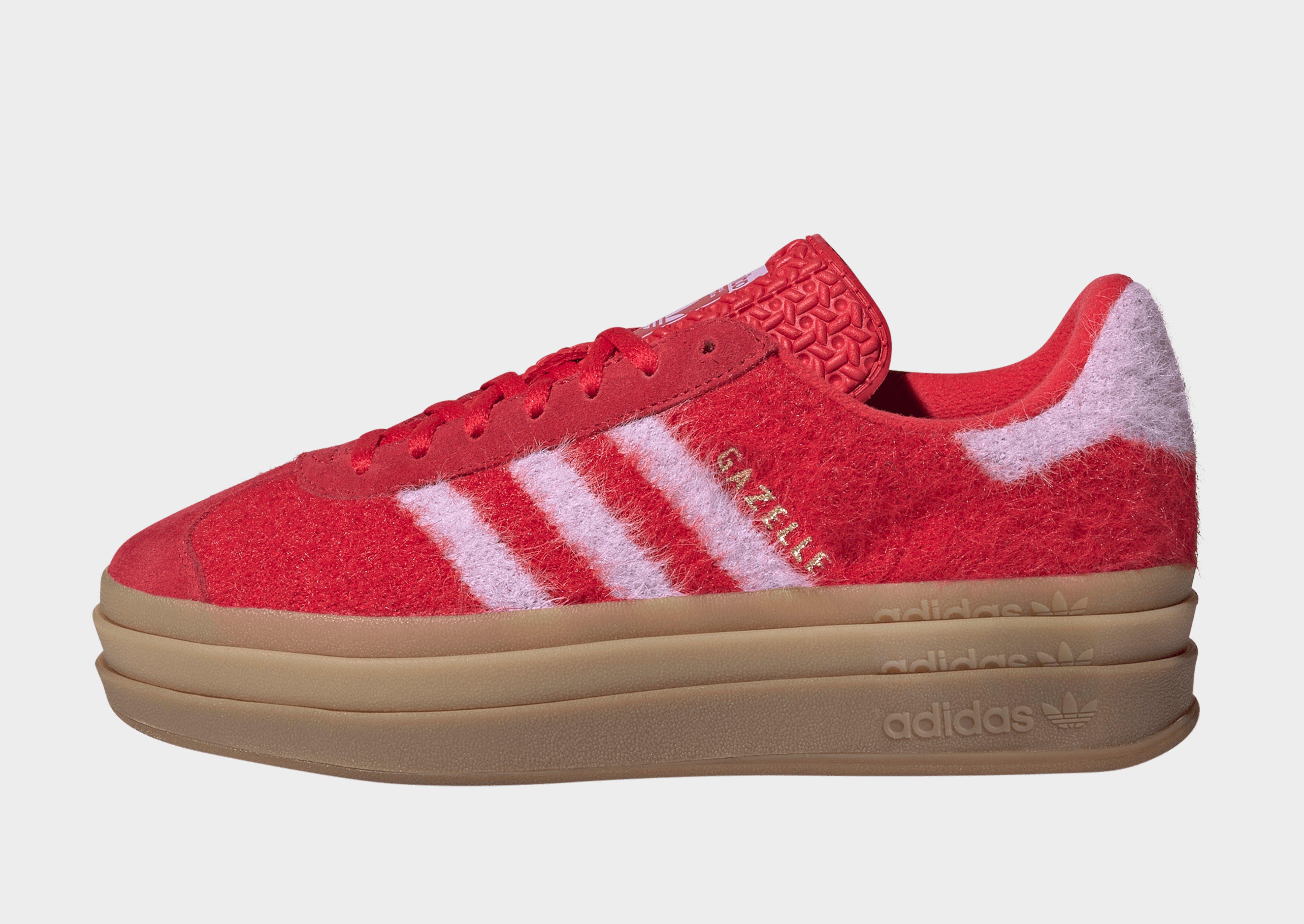 Red adidas GAZELLE BOLD SHOES | JD Sports UK