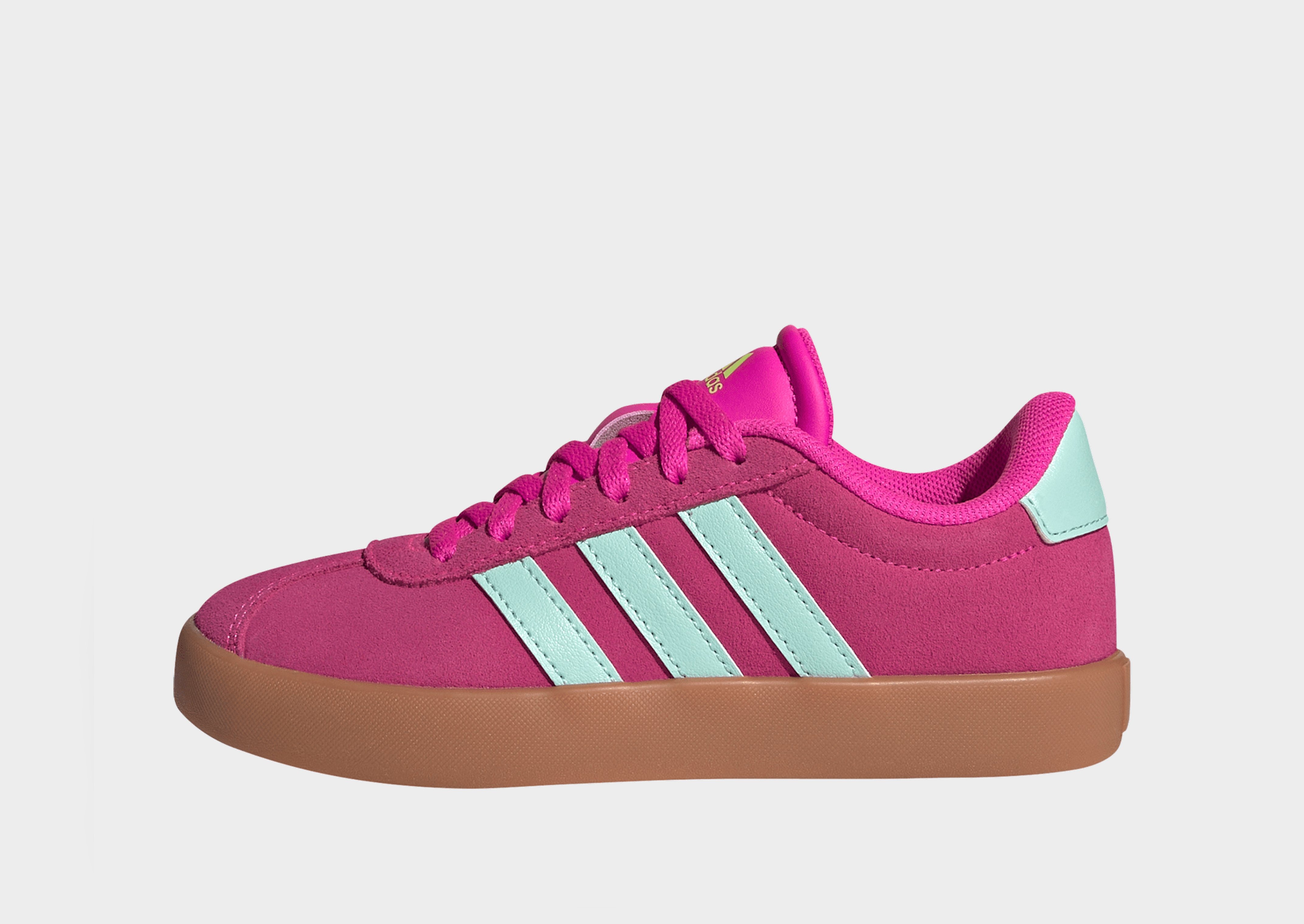 Pink adidas VL Court 3.0 Shoes | JD Sports UK