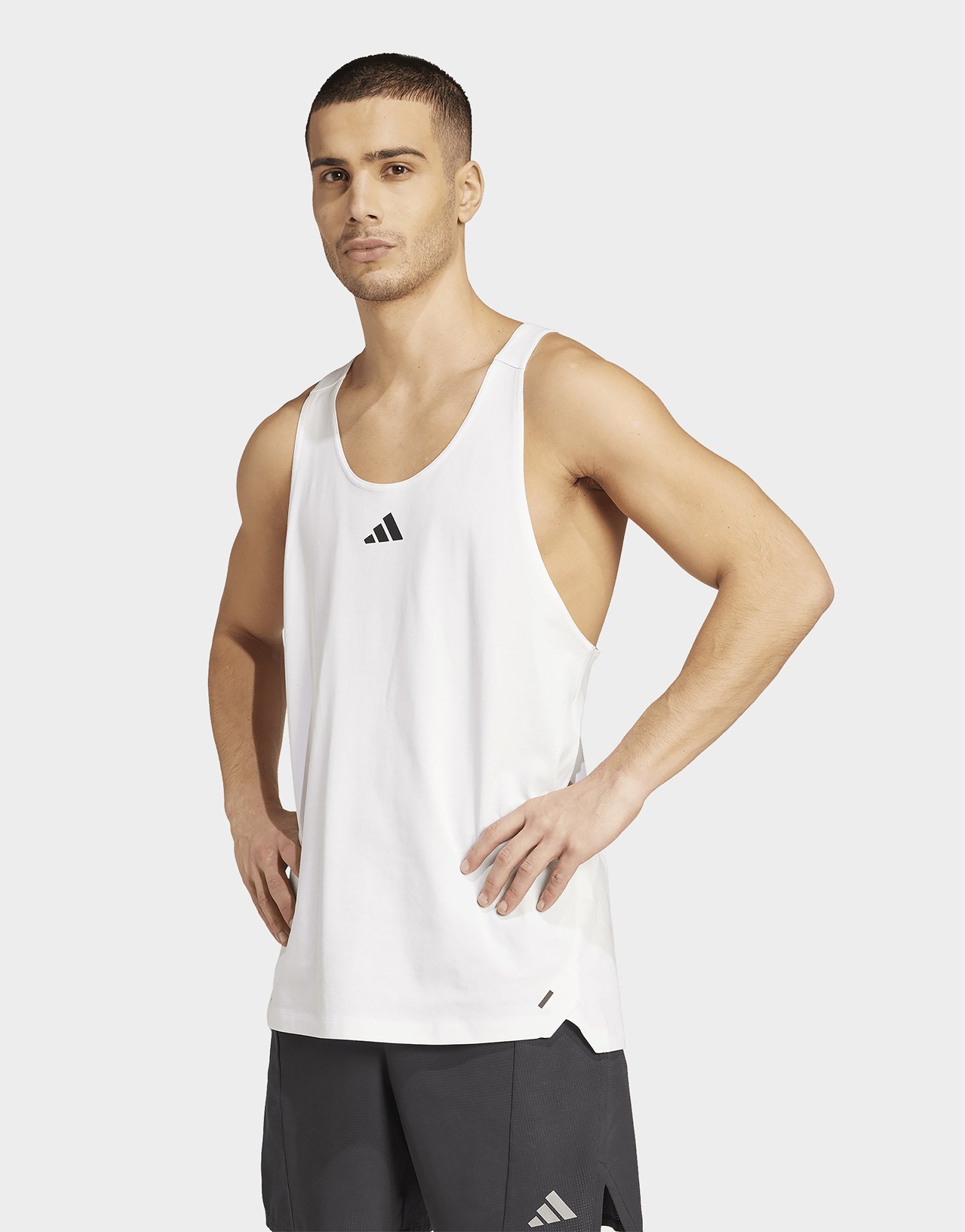 White adidas PrimeLift Stringer | JD Sports UK
