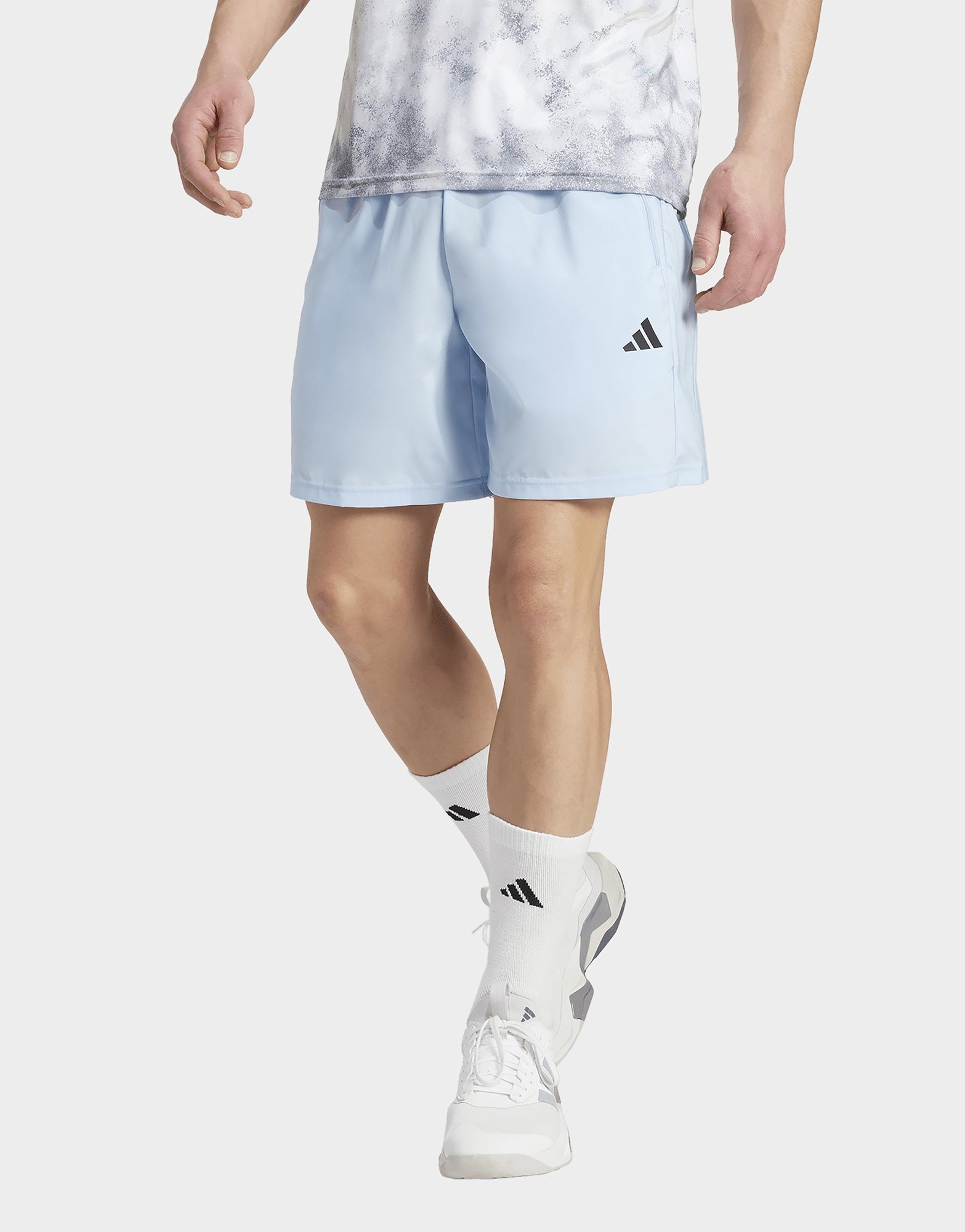 Blue adidas Train Essentials Woven Training Shorts | JD Sports UK